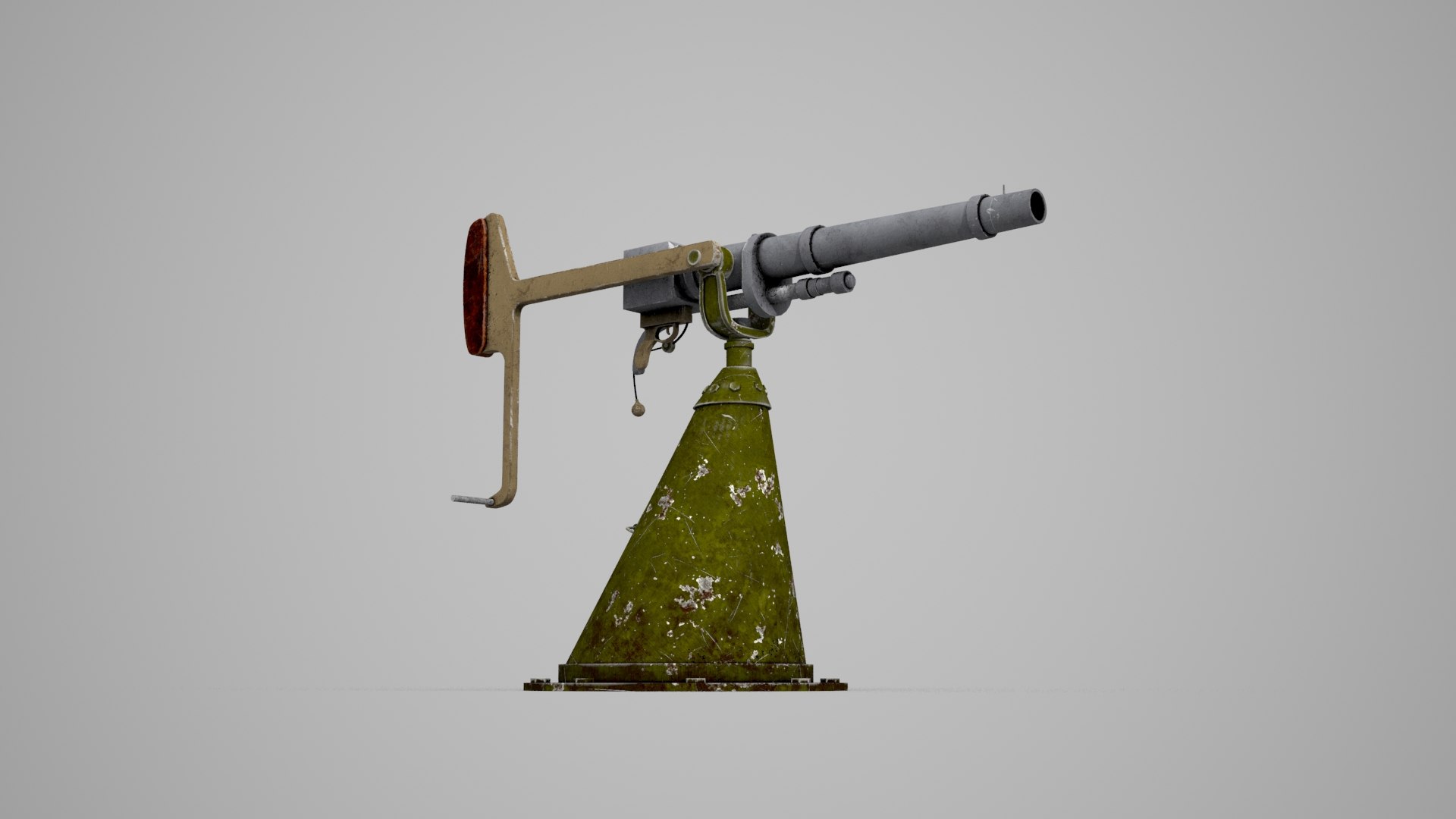 二战重机枪3D模型 - TurboSquid 1753095