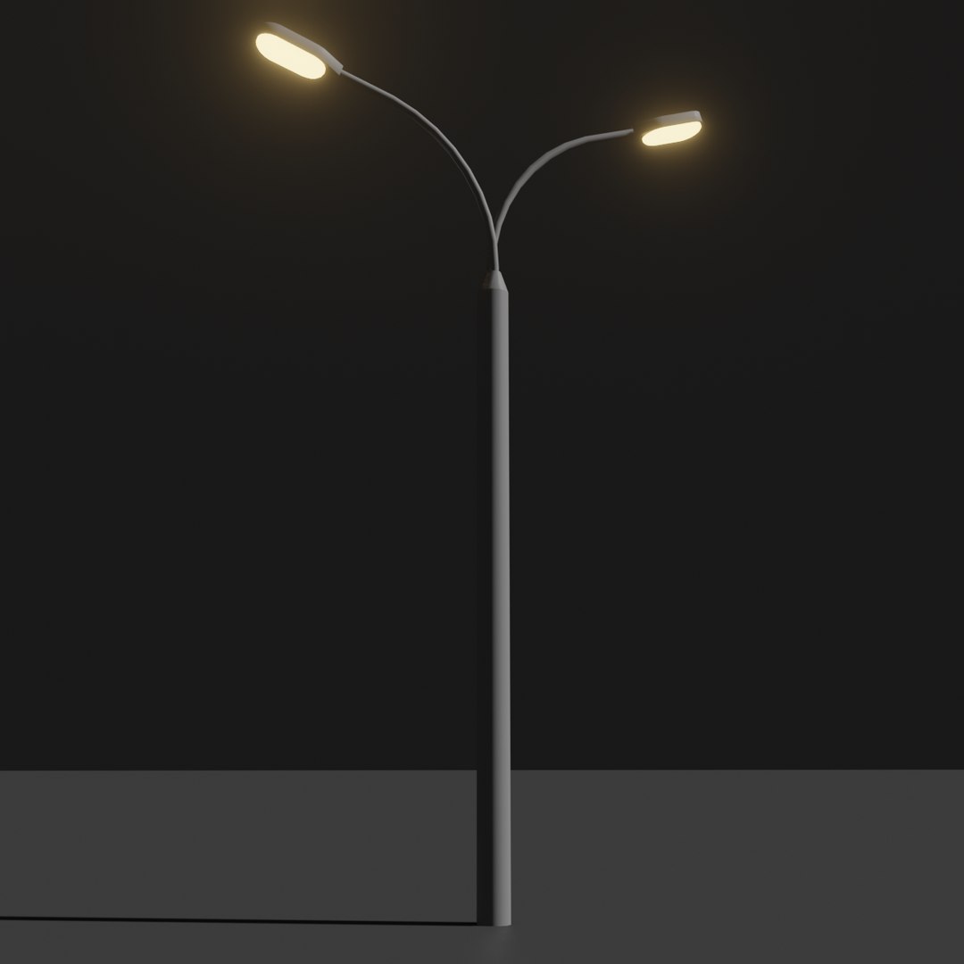 3D Street lamp model - TurboSquid 1823578