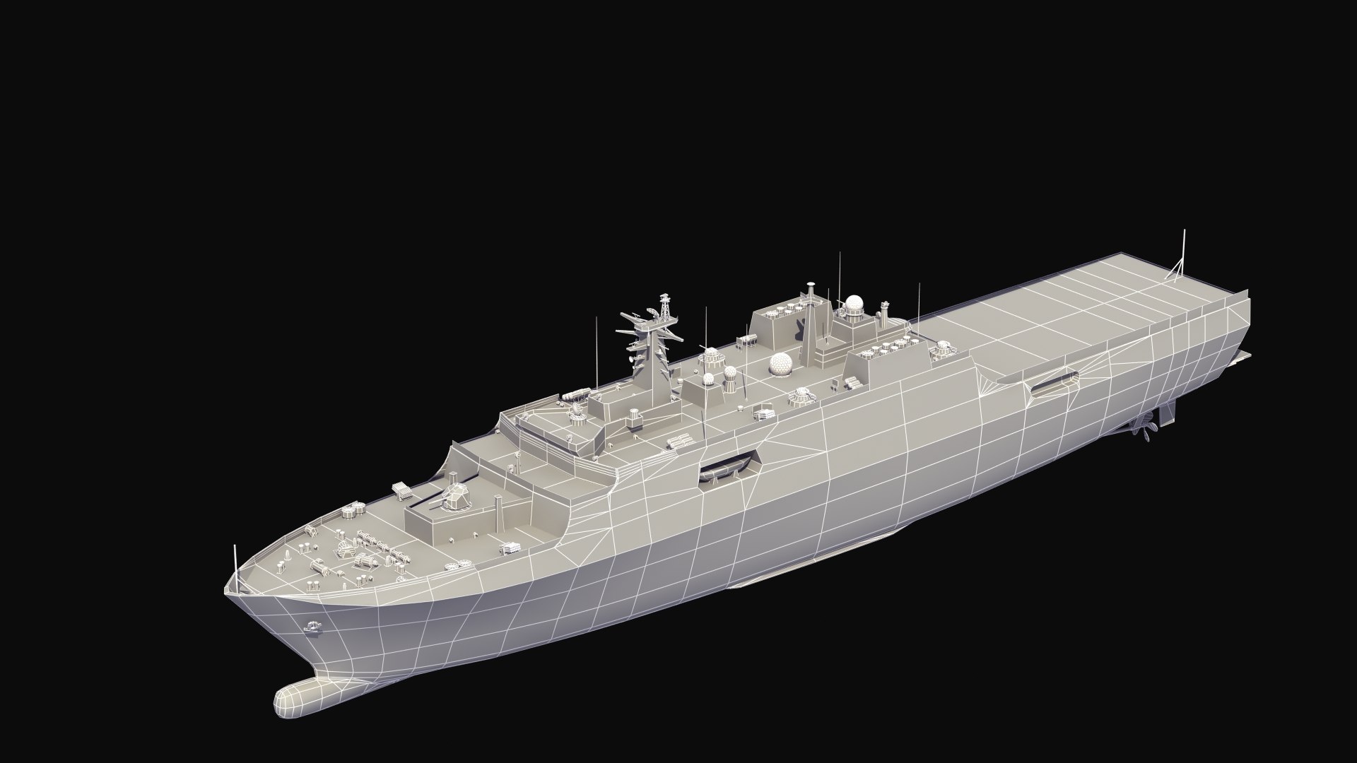 3D type 071 yuzhao ship - TurboSquid 1643352