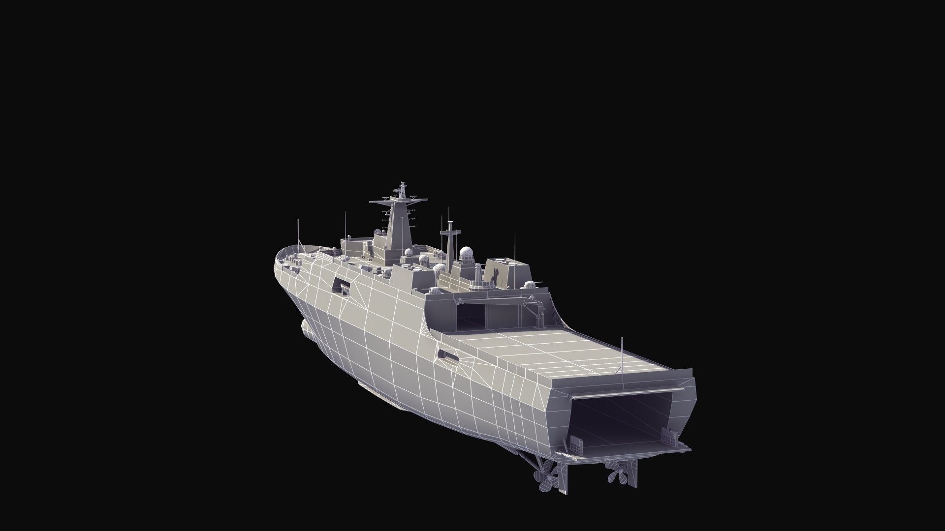 3D type 071 yuzhao ship - TurboSquid 1643352