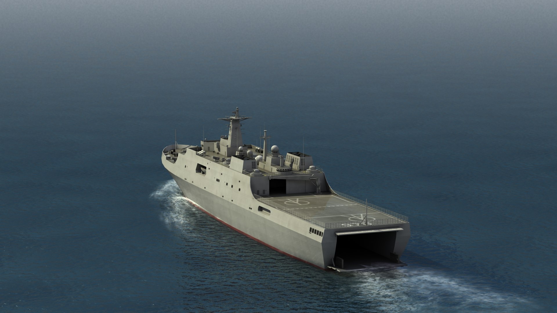 3D type 071 yuzhao ship - TurboSquid 1643352