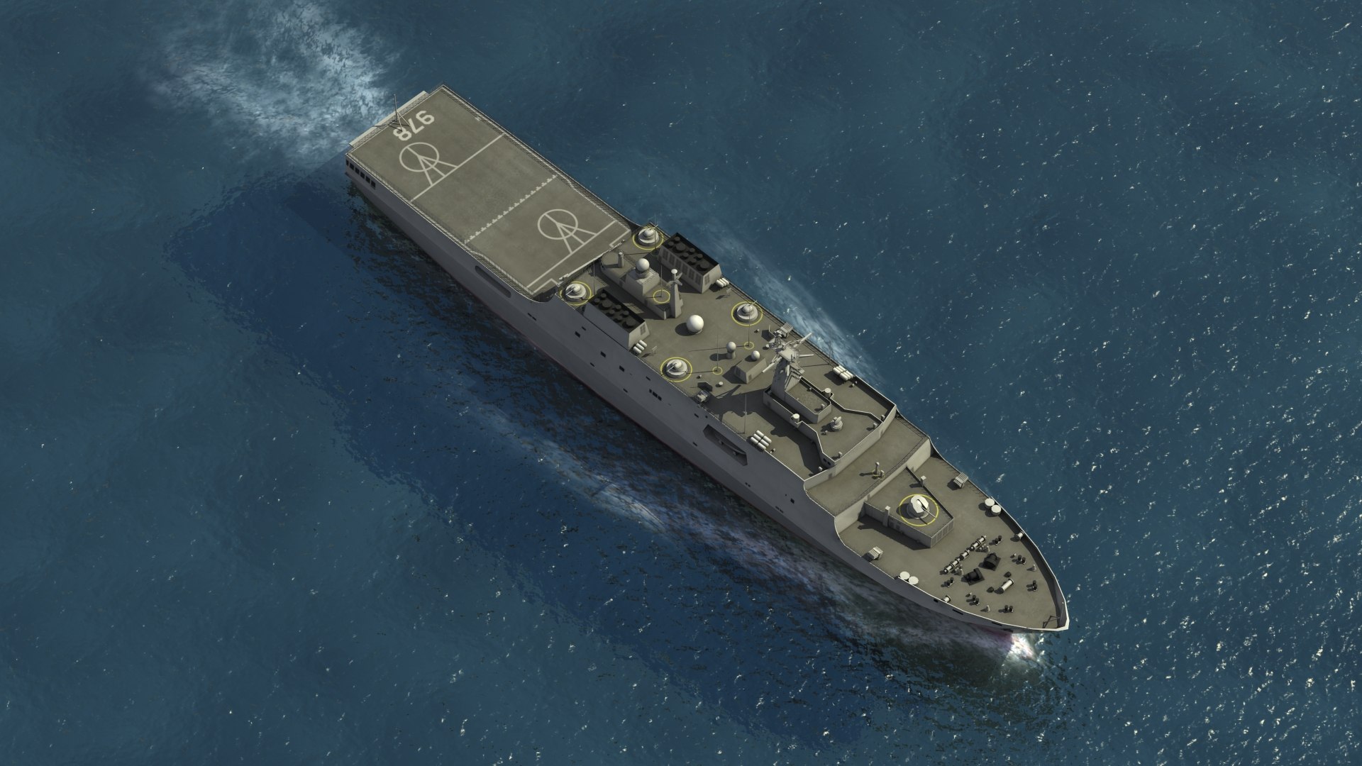 3D type 071 yuzhao ship - TurboSquid 1643352