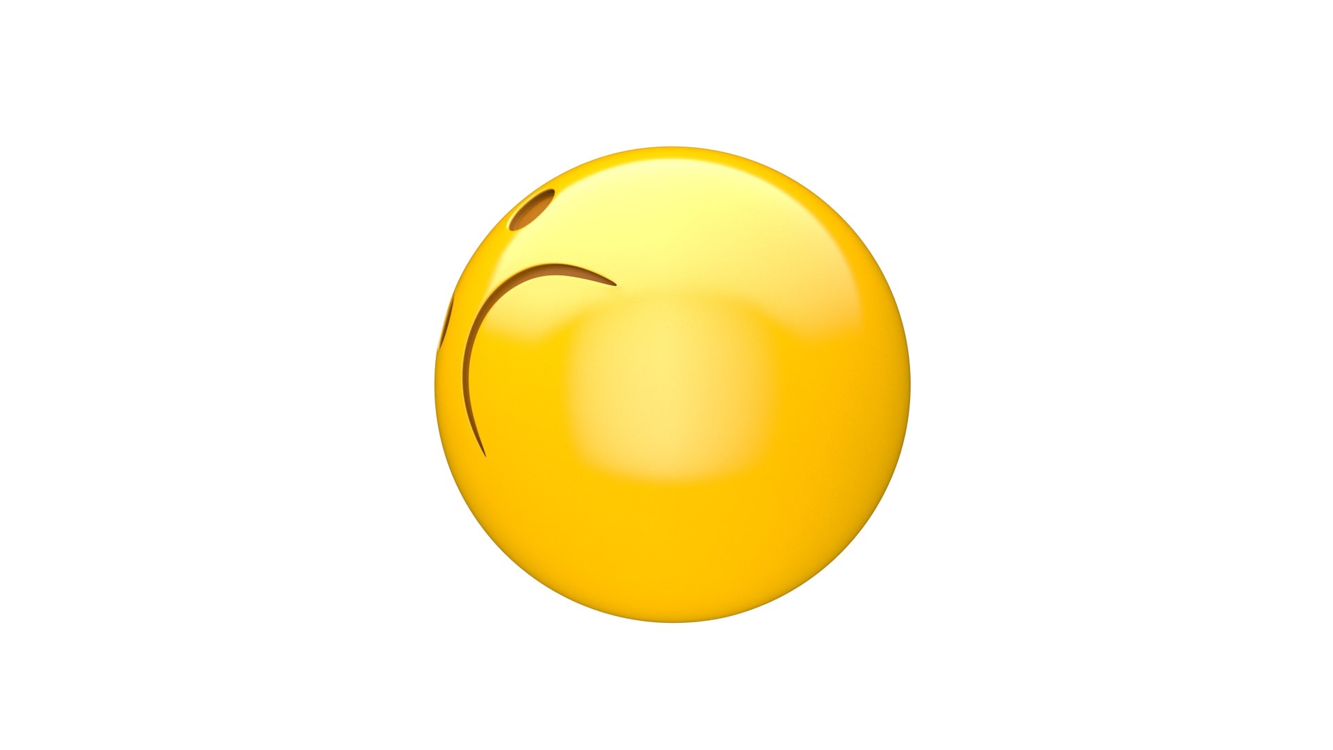 Apple Frowning Face 3D Model - TurboSquid 1771670