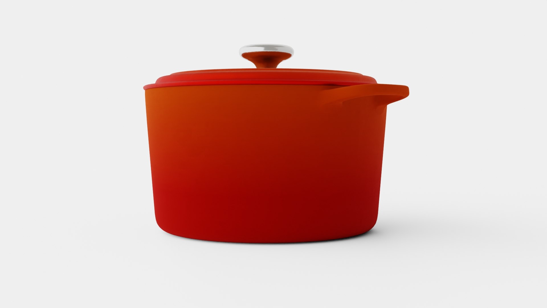 3D Signature Cast Iron Pot Round Volcano - TurboSquid 2245009