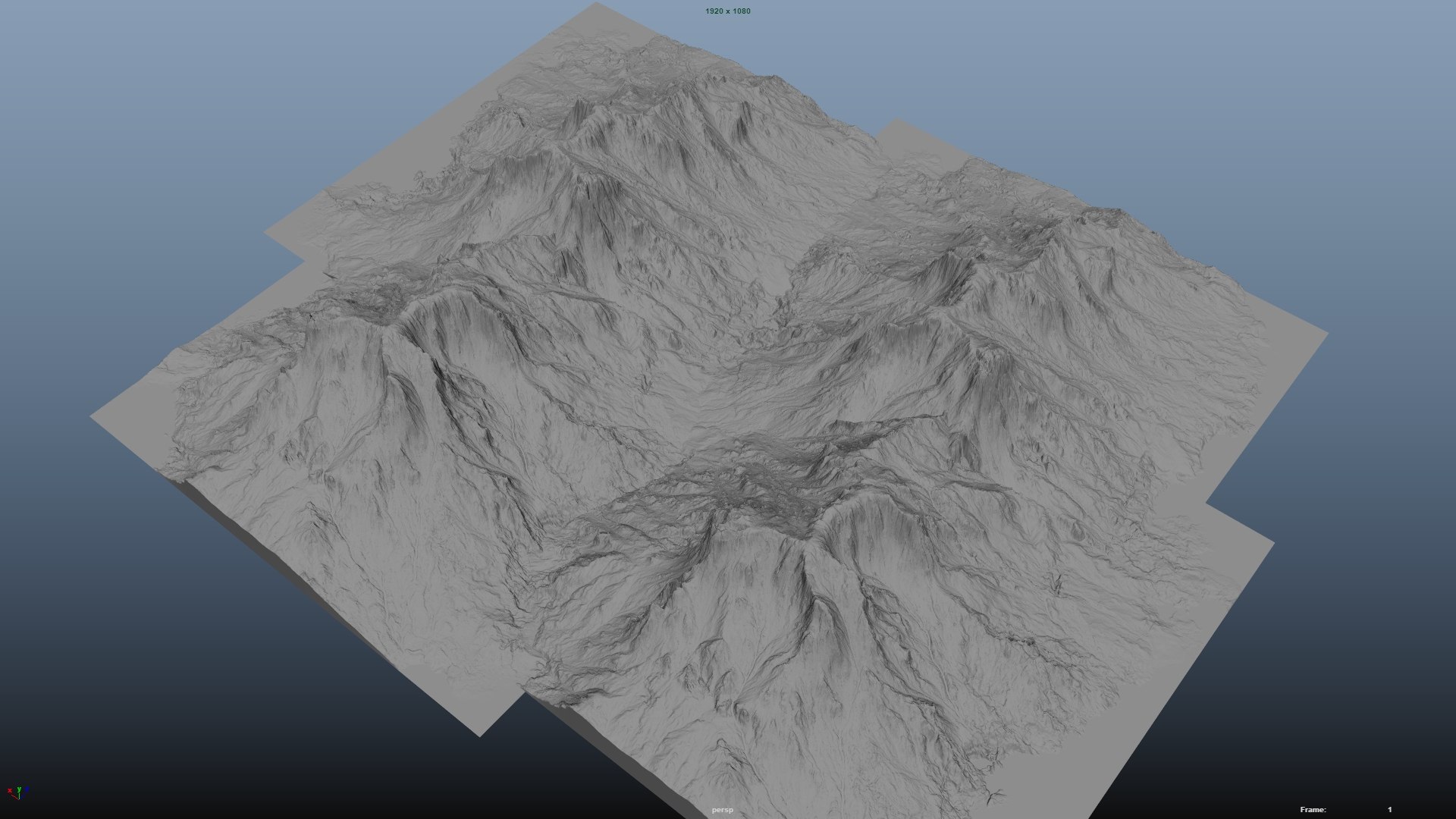 3D Mountain - TurboSquid 2139524