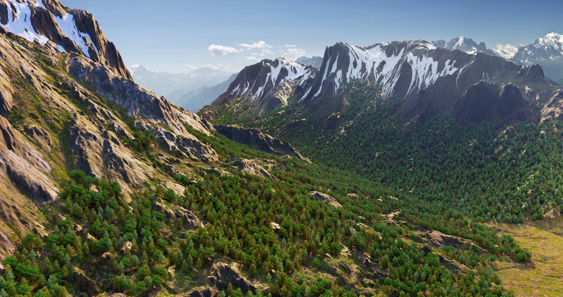3D Mountain - TurboSquid 2139524