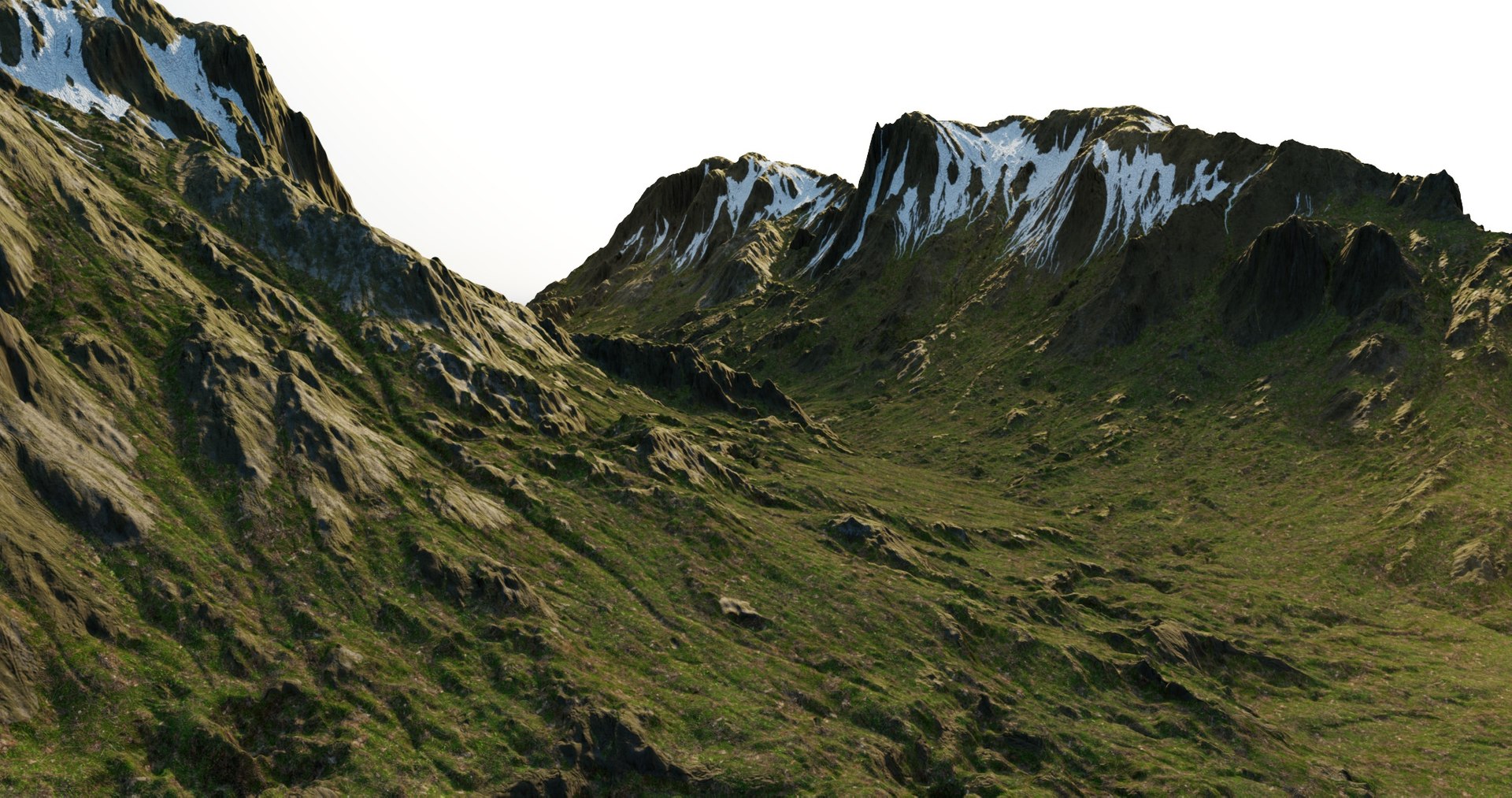 3D Mountain - TurboSquid 2139524