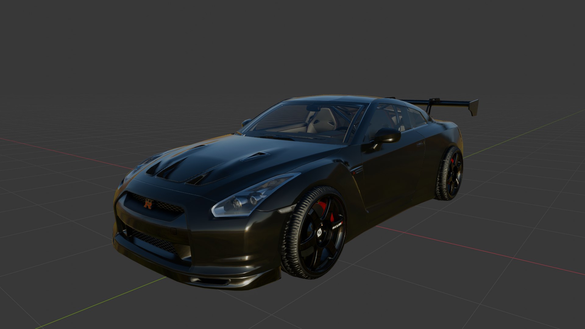 3D Nissan Skyline Gtr R35 Model - TurboSquid 2246091