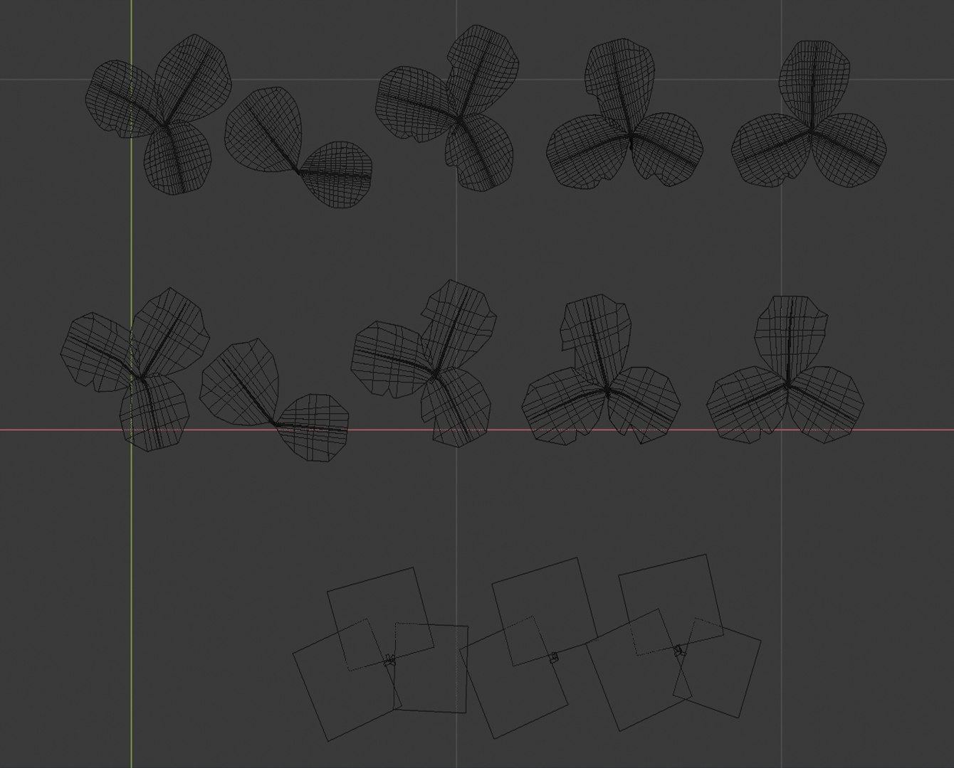 3D Model White Clover - TurboSquid 1409595