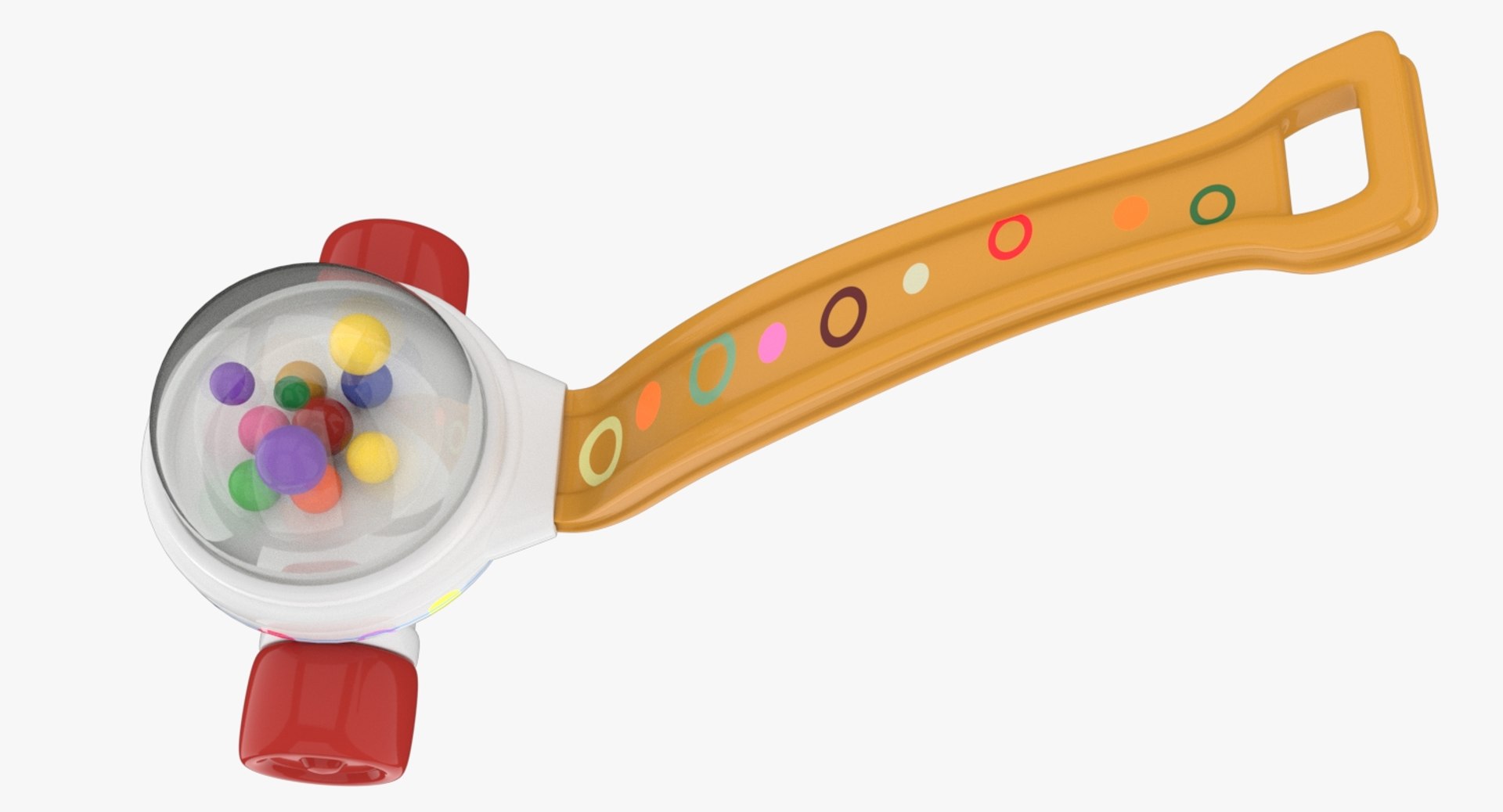 3d push popper model