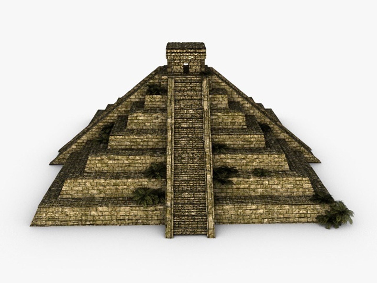 3d Ancient Pyramid Model