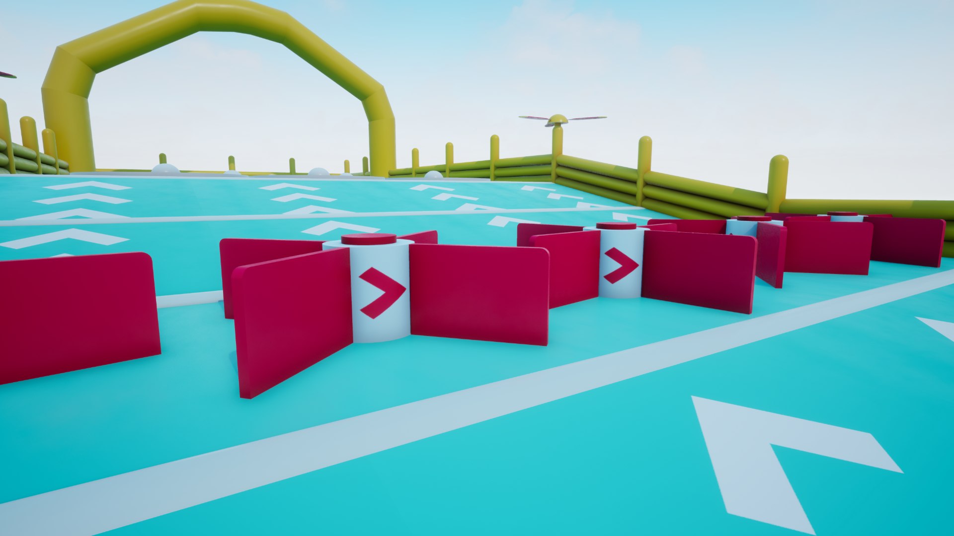 Platform Obstacle Course - Modular Customizable 3D Model - TurboSquid ...