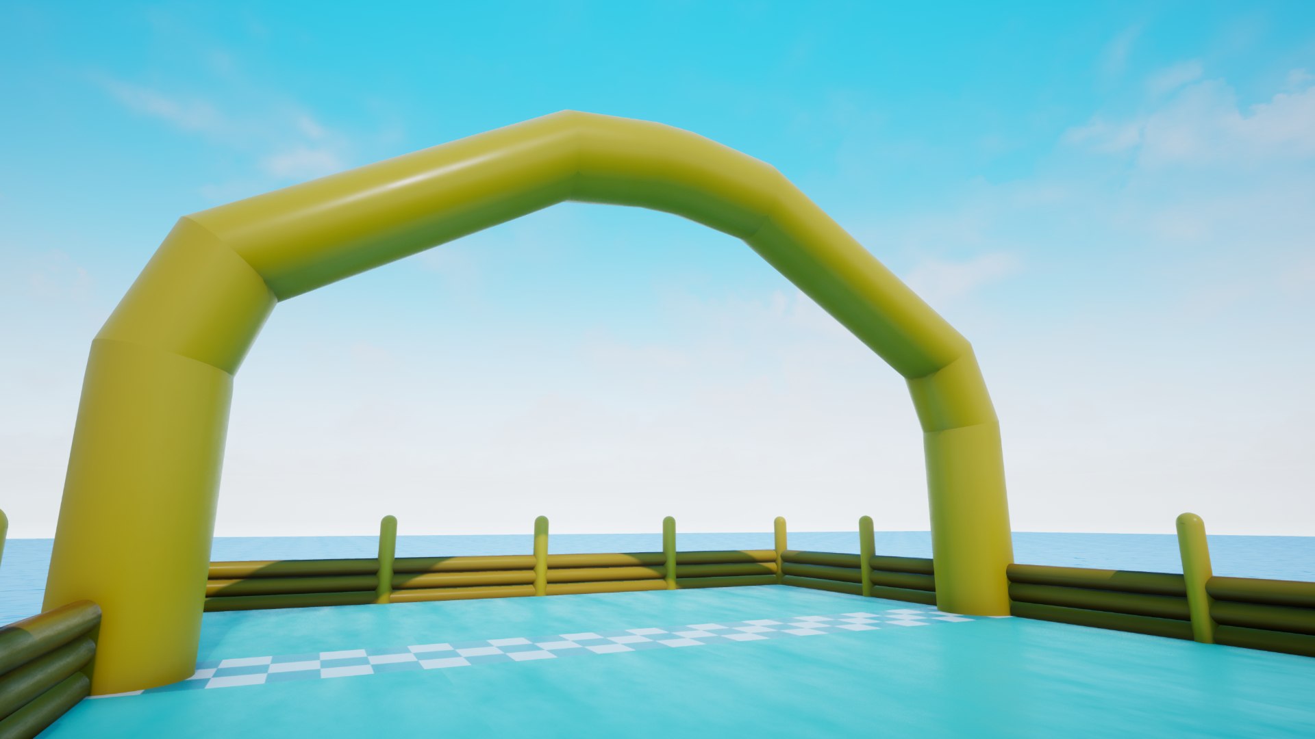 Platform Obstacle Course - Modular Customizable 3D Model - TurboSquid ...