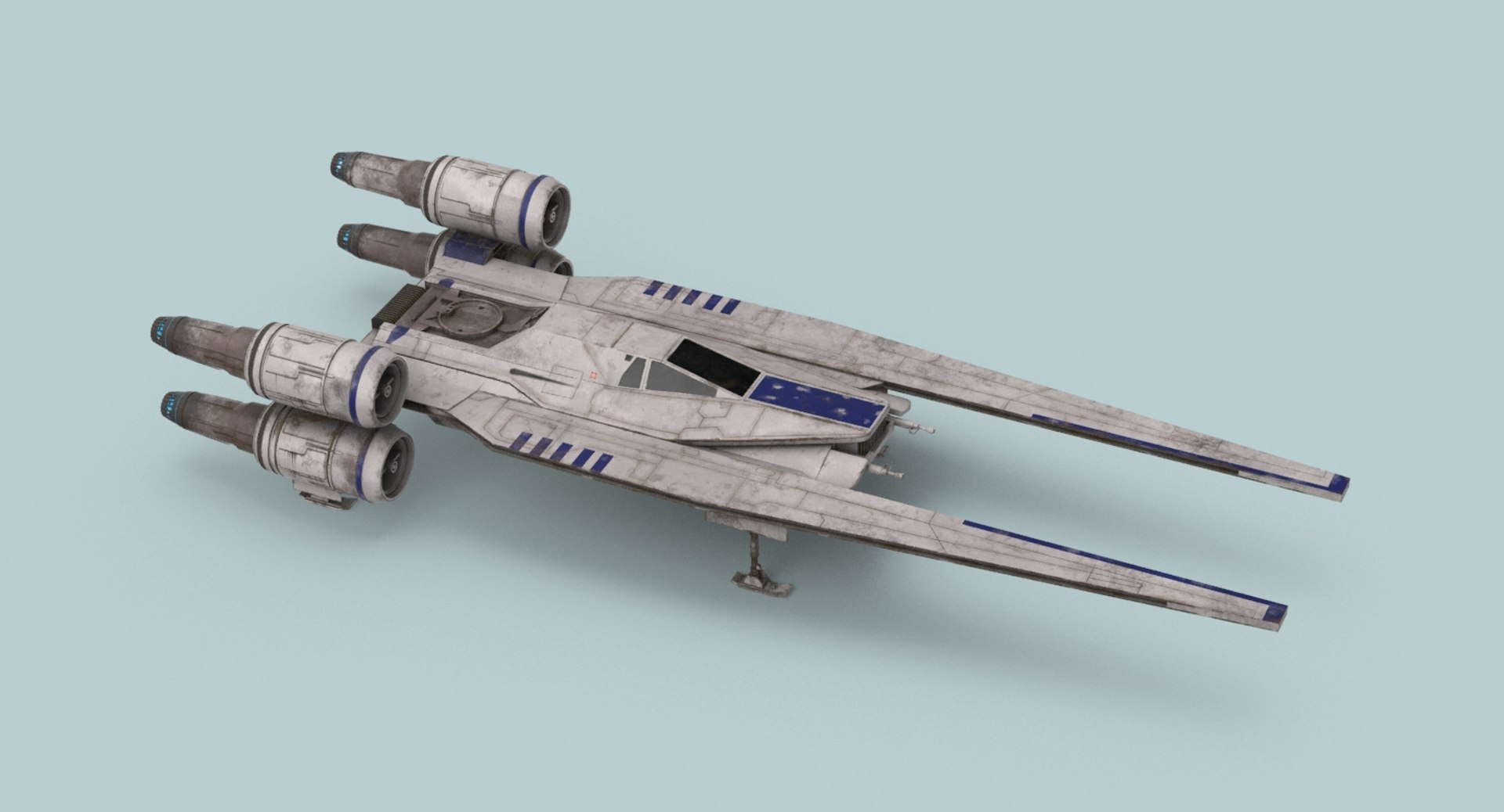 3D star wars u-wing fighter - TurboSquid 1278126