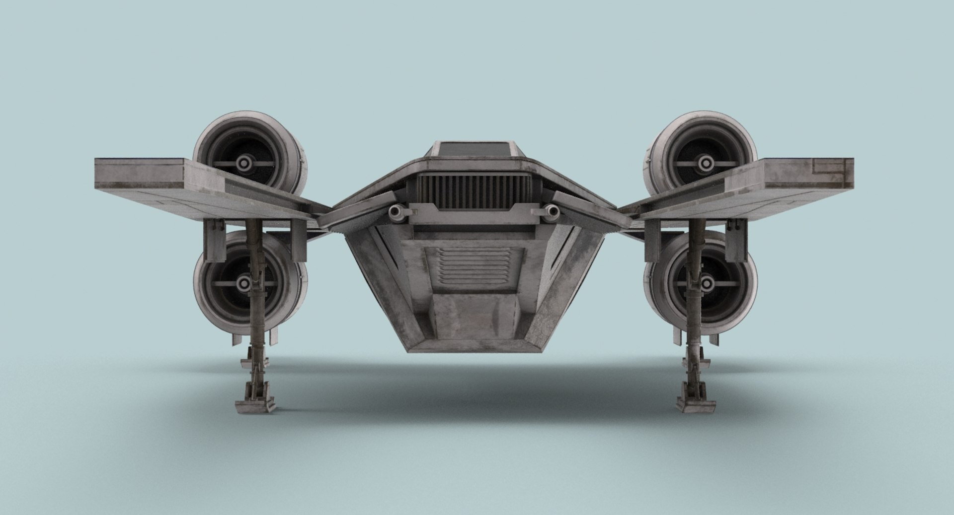 3D star wars u-wing fighter - TurboSquid 1278126