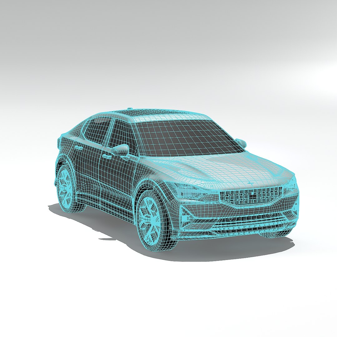 3D Polestar 2 - TurboSquid 1385112