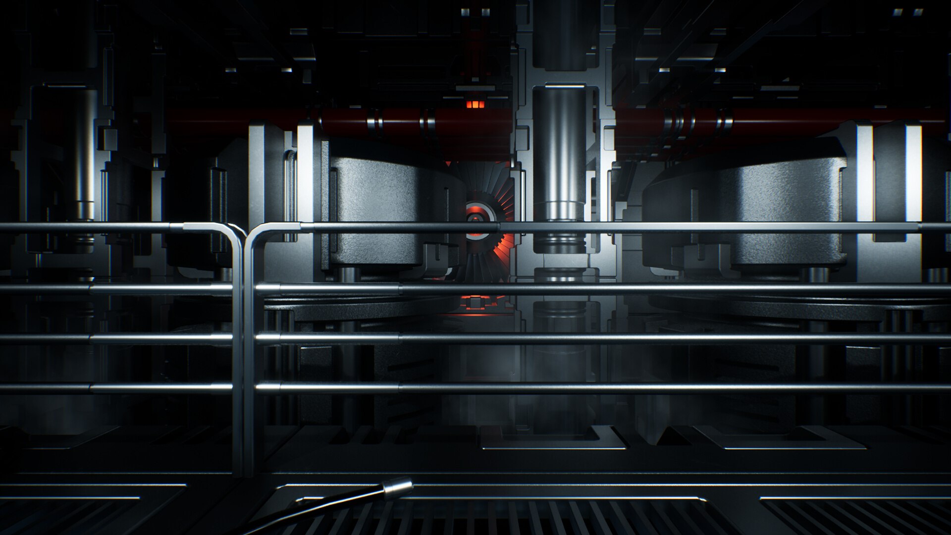 Modular Sci-fi Interior Ii 3D - TurboSquid 1647525