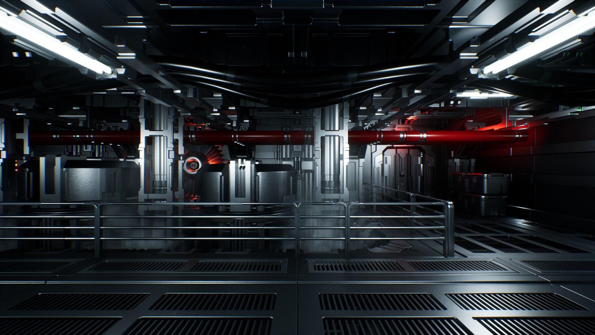 Modular Sci-fi Interior Ii 3D - TurboSquid 1647525