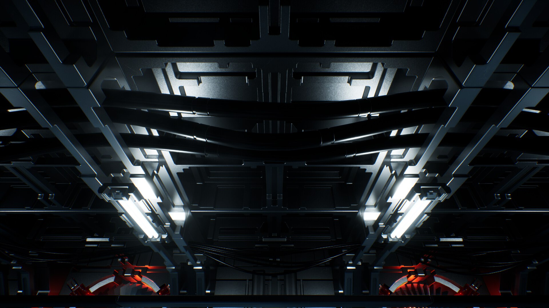 Modular Sci-fi Interior Ii 3D - TurboSquid 1647525