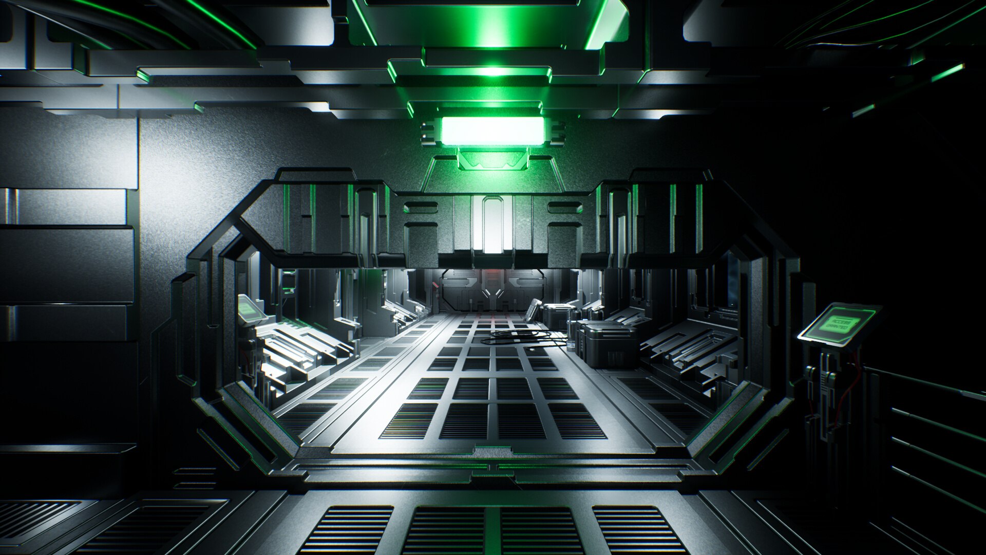 Modular Sci-fi Interior Ii 3D - TurboSquid 1647525