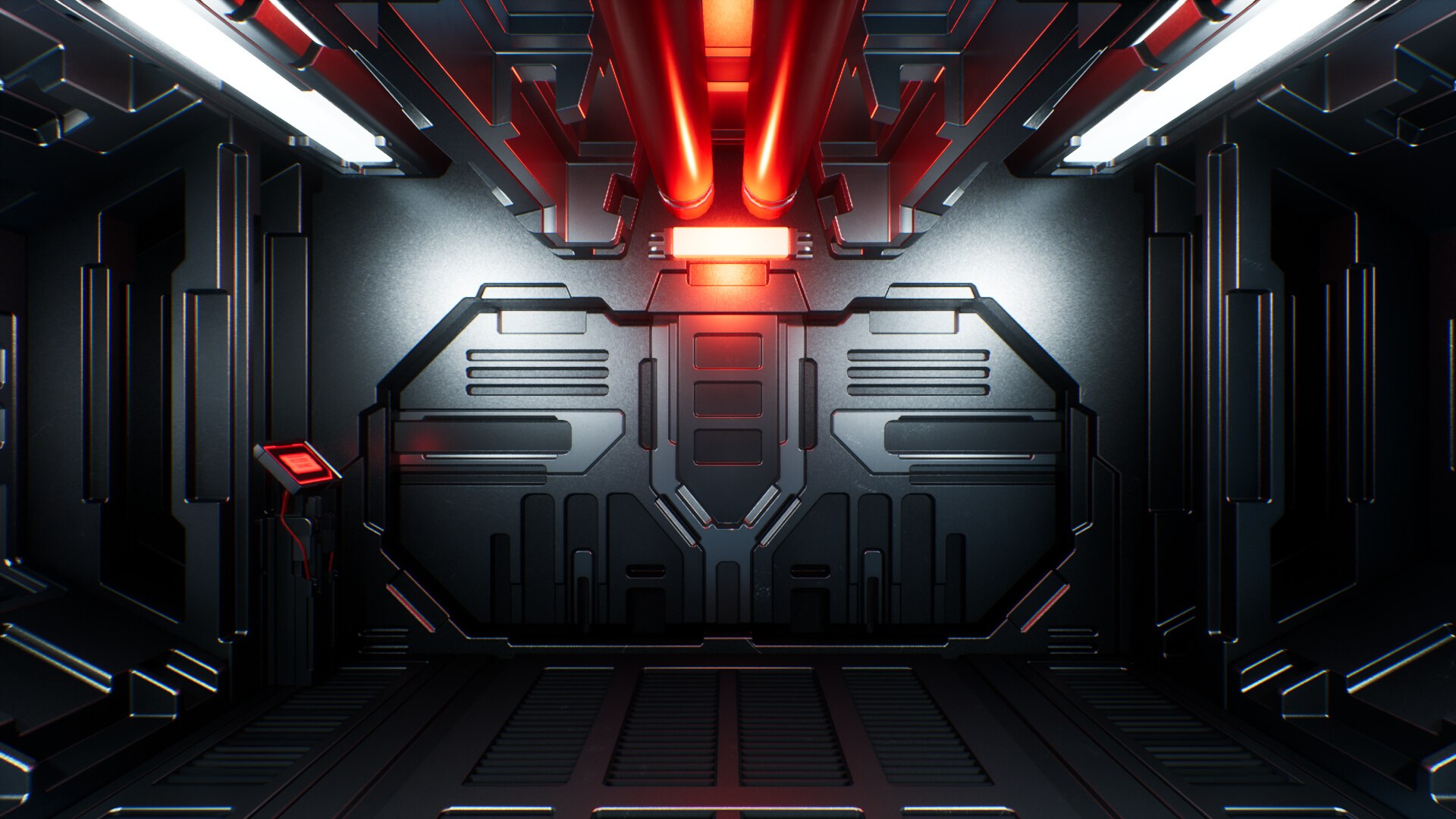 Modular Sci-fi Interior Ii 3D - TurboSquid 1647525