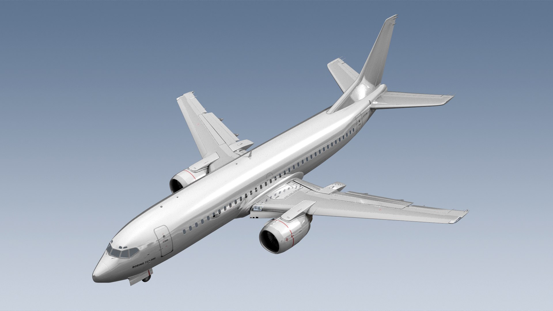 3d Model Boeing 737-300