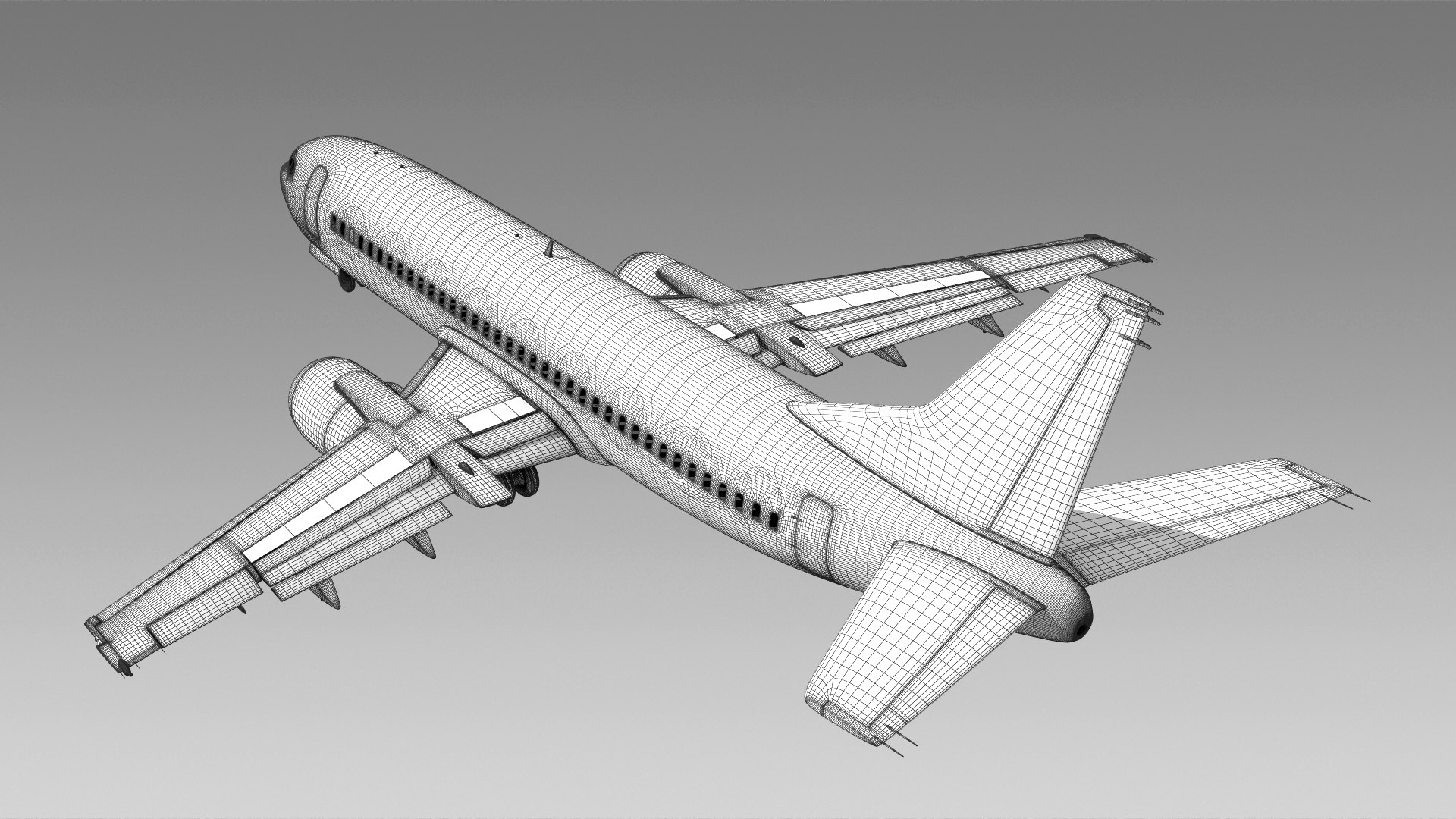 3d Model Boeing 737-300