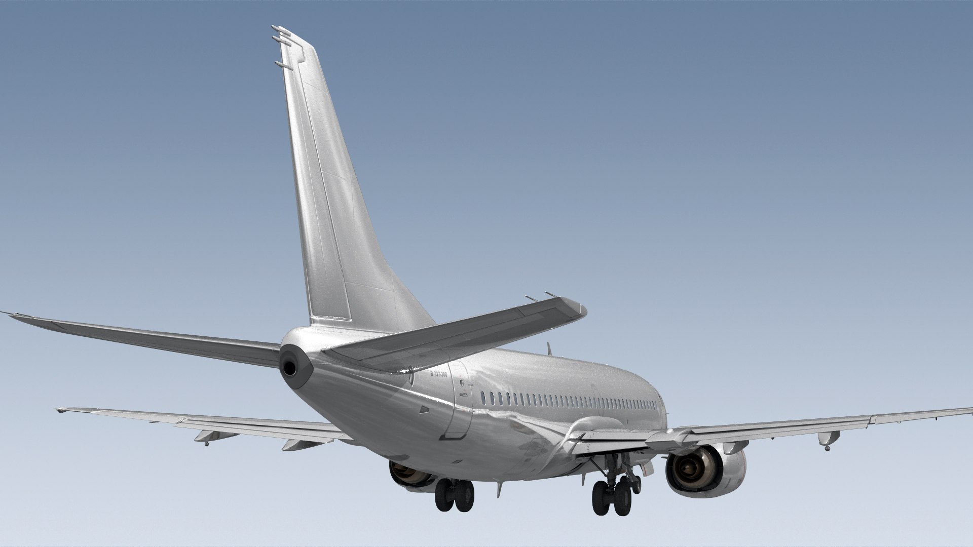3d Model Boeing 737-300