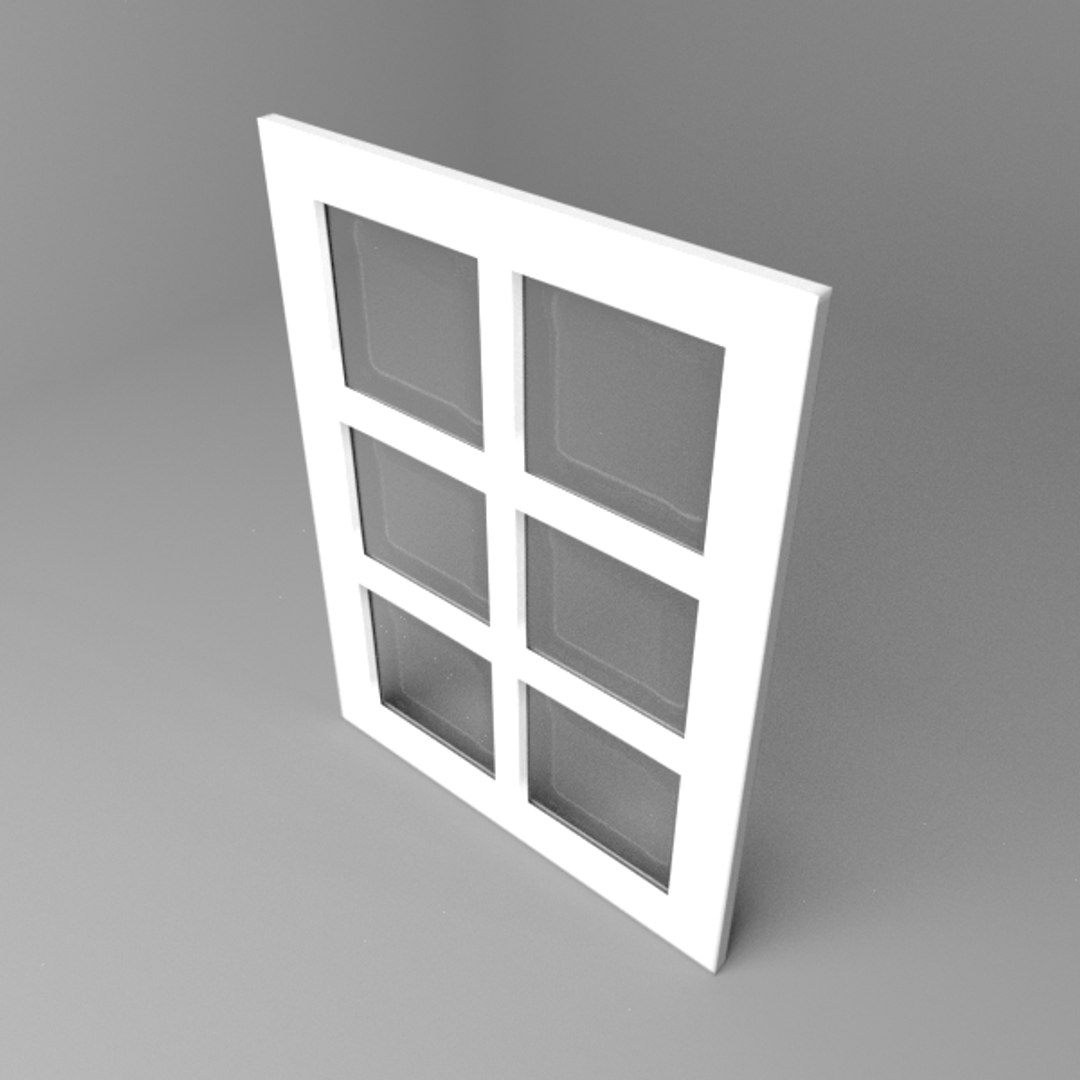 Window 3 Model - TurboSquid 1559632