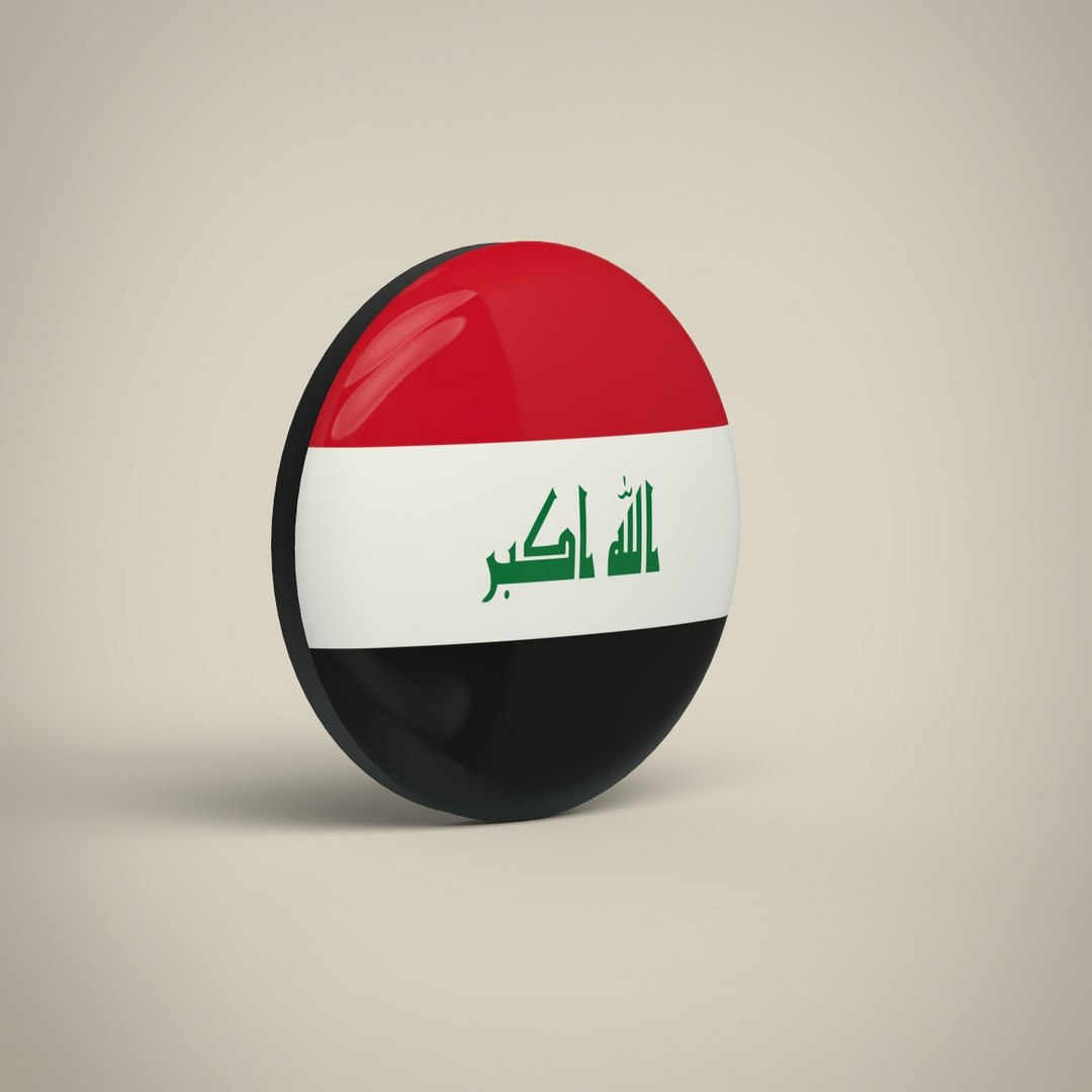 Iraq Badge Model - TurboSquid 1820023