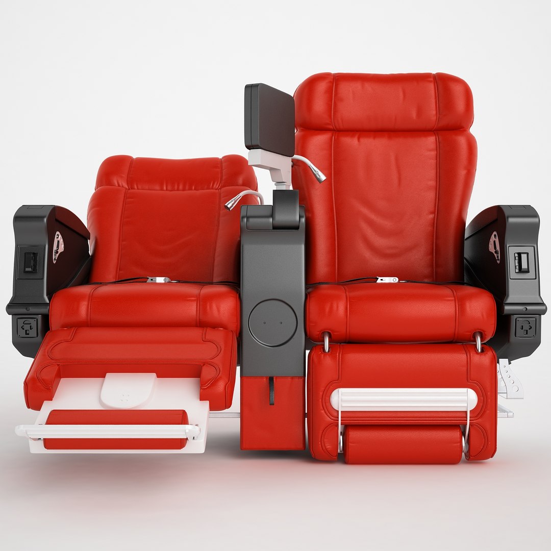Class Airplane Chair 3D Model - TurboSquid 1273667