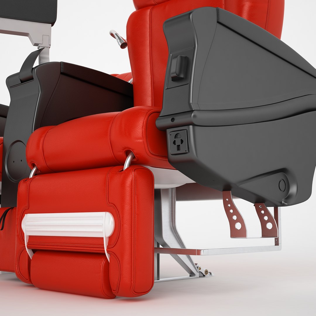 Class Airplane Chair 3D Model - TurboSquid 1273667