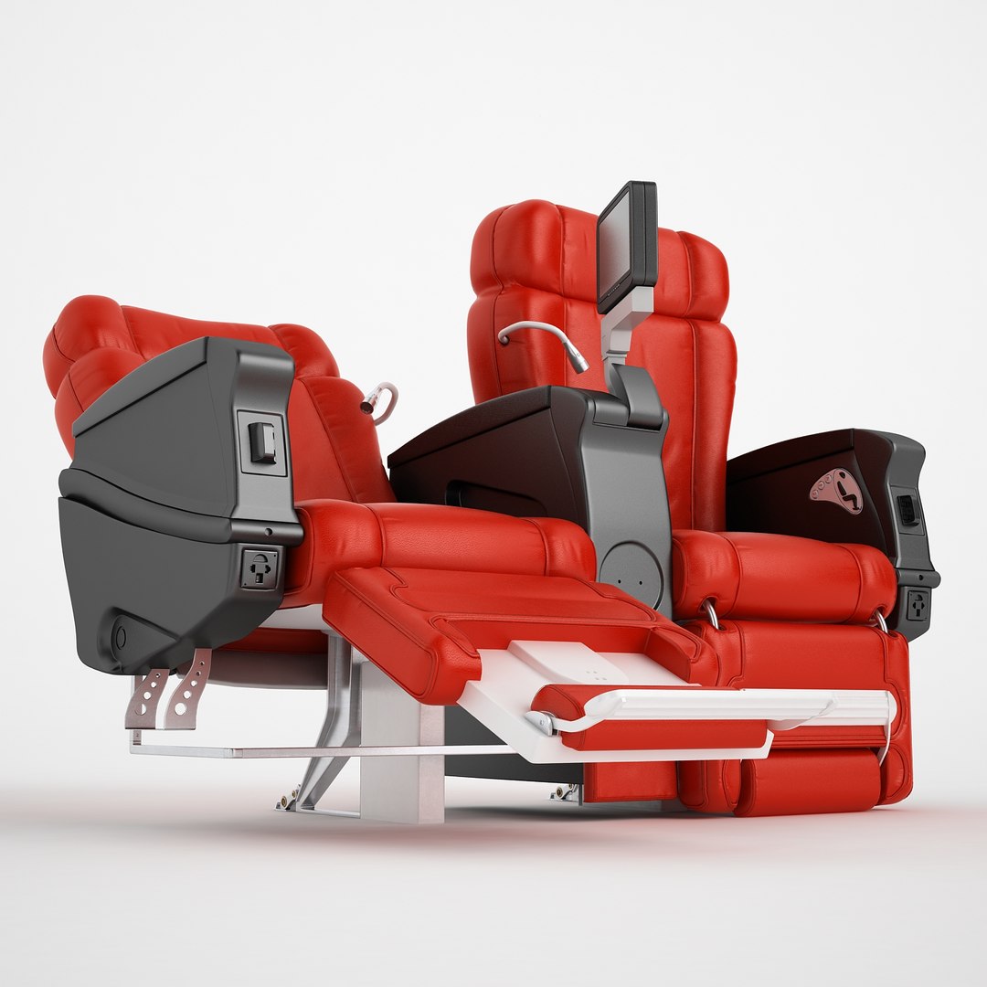 Class Airplane Chair 3D Model - TurboSquid 1273667