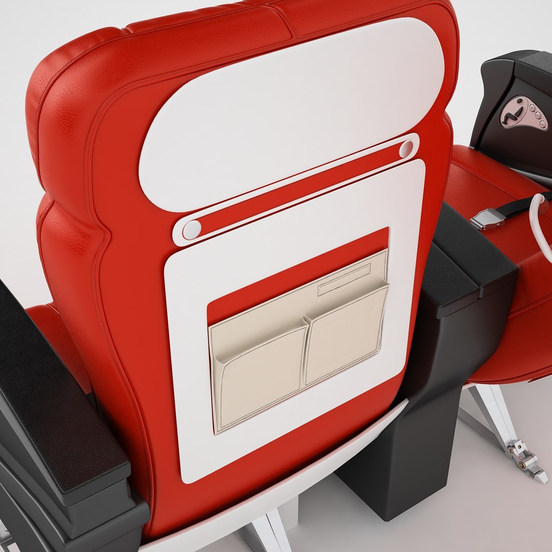 Class Airplane Chair 3D Model - TurboSquid 1273667