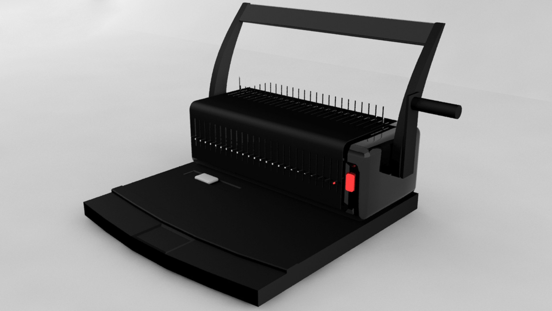 Machine Binding 3d Model