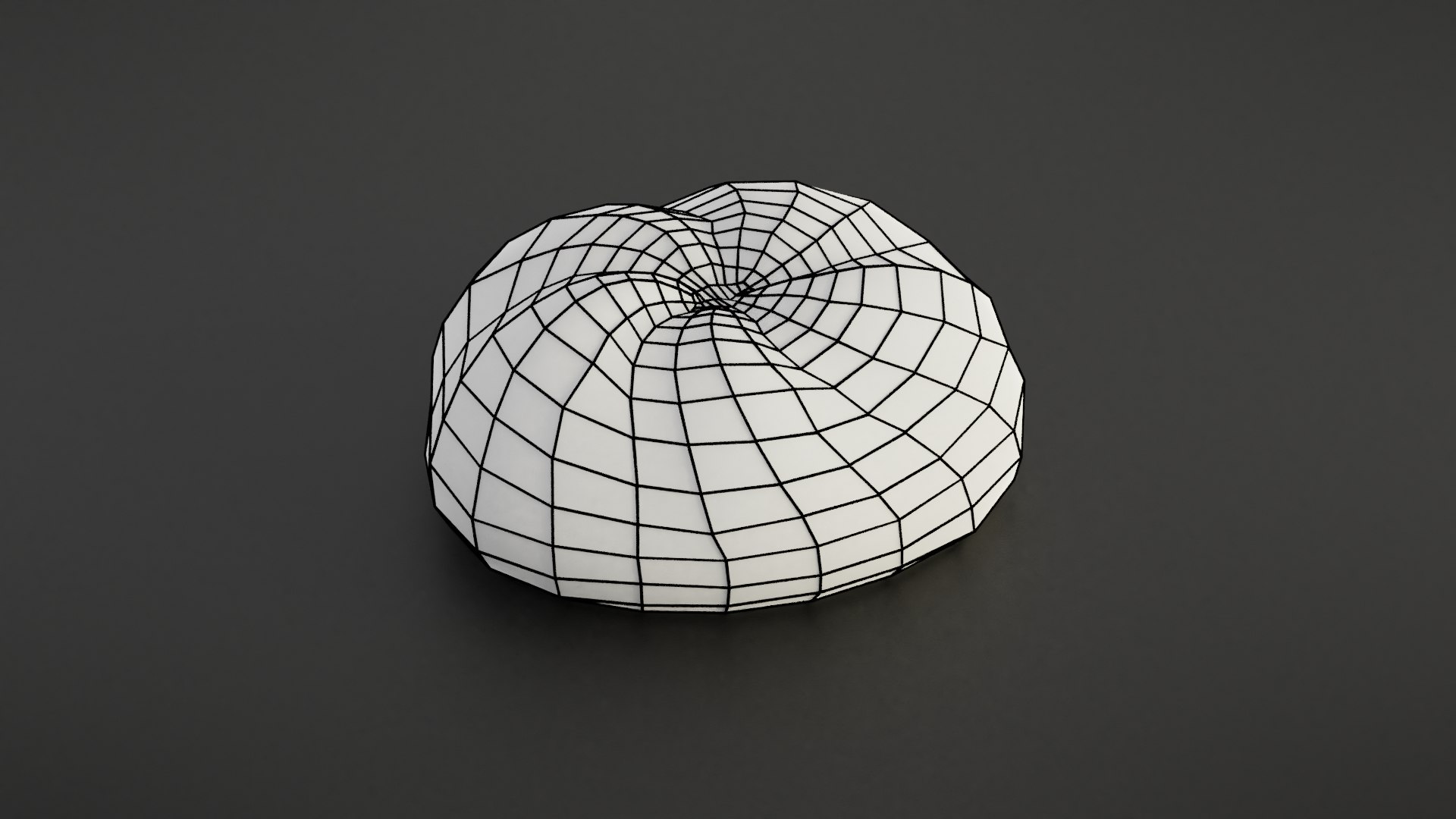 Kaiser bread roll 3D model - TurboSquid 1396059