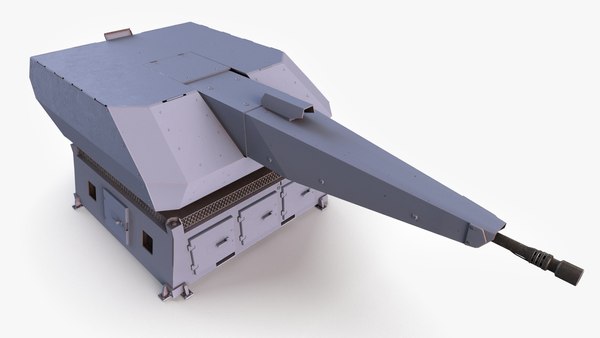 Millennium gun weapon 3D model - TurboSquid 1614857