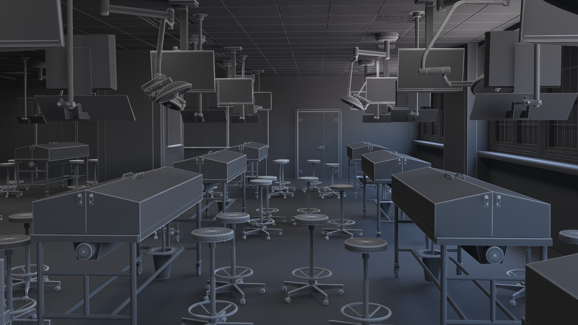 Human Anatomy Dissection Class 3D Model - TurboSquid 2013165