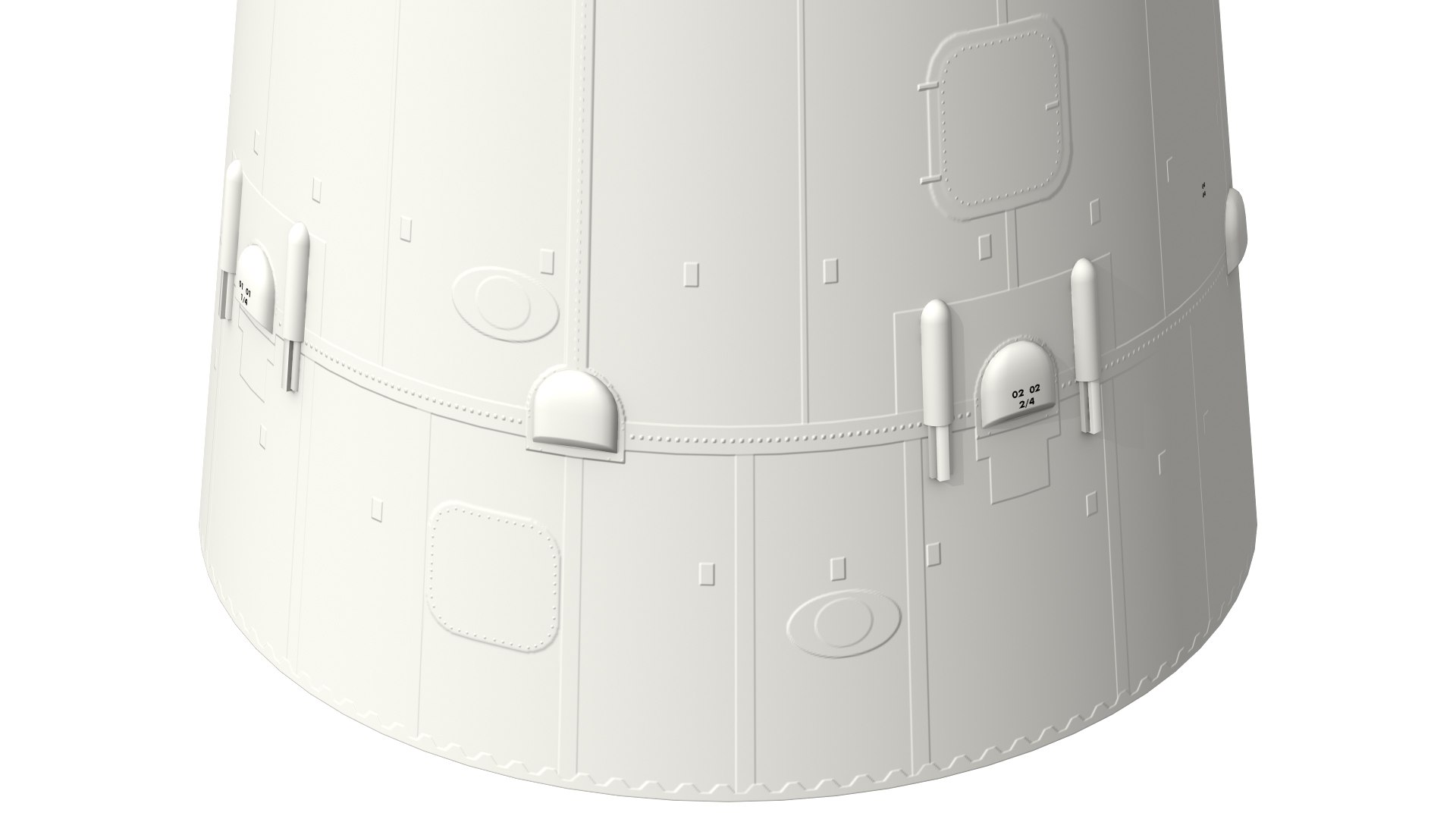 3D Saturn Apollo Sla - TurboSquid 1564705