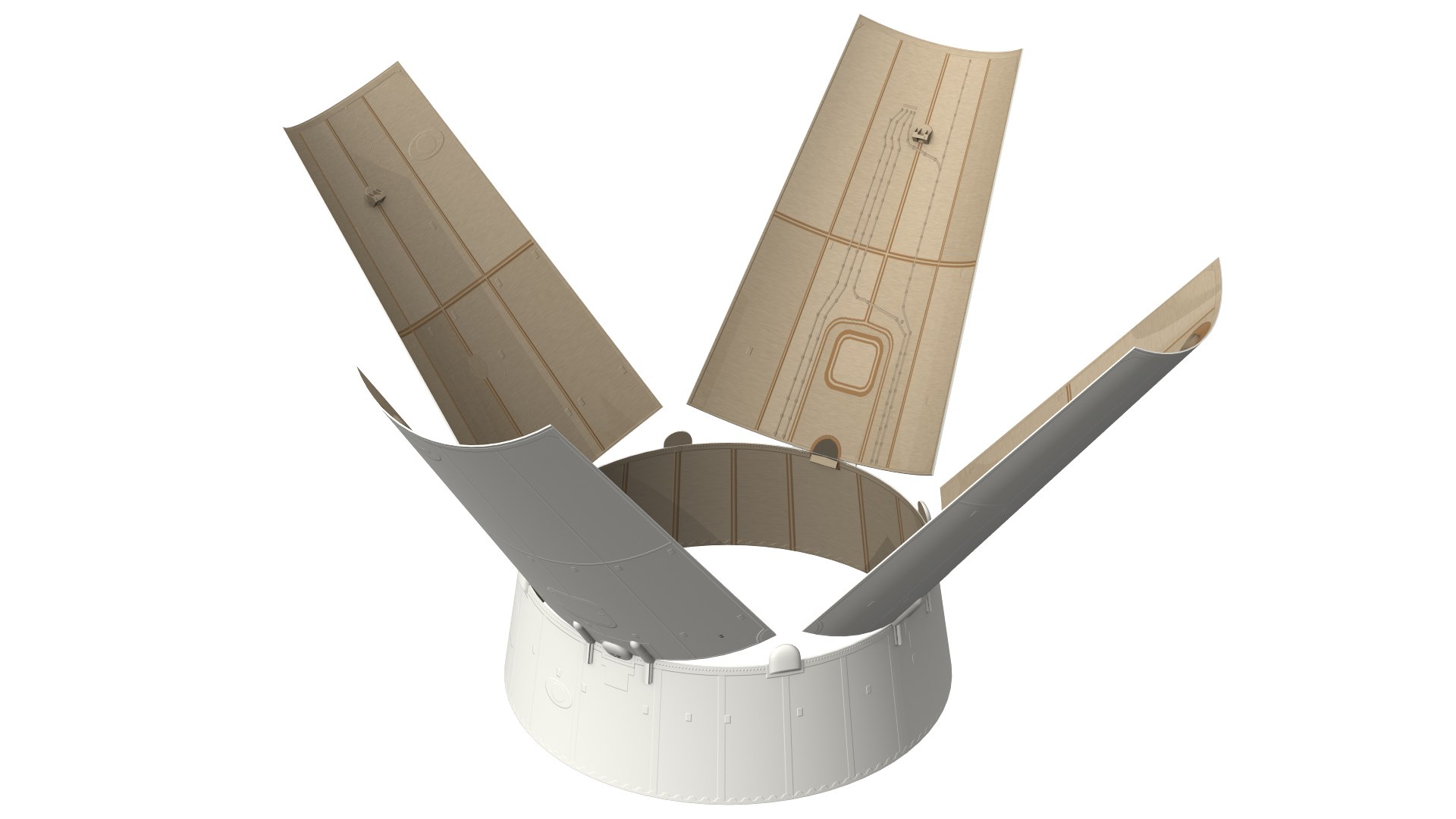 3D Saturn Apollo Sla - TurboSquid 1564705