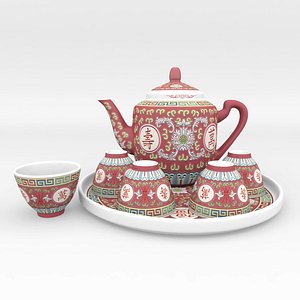 Download Free & Premium Tea Set 3D Models | TurboSquid