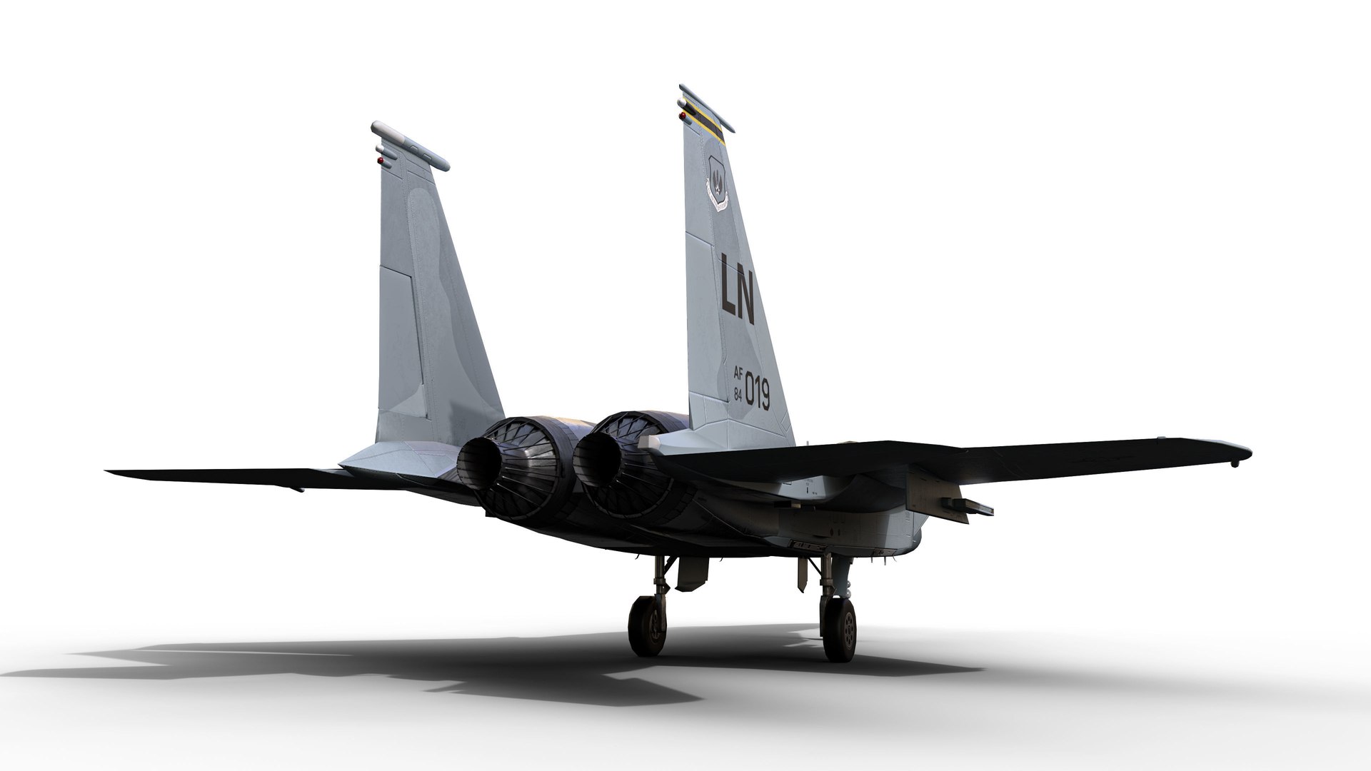 3D F-15 Eagle With 11 Different Textures - TurboSquid 2053845
