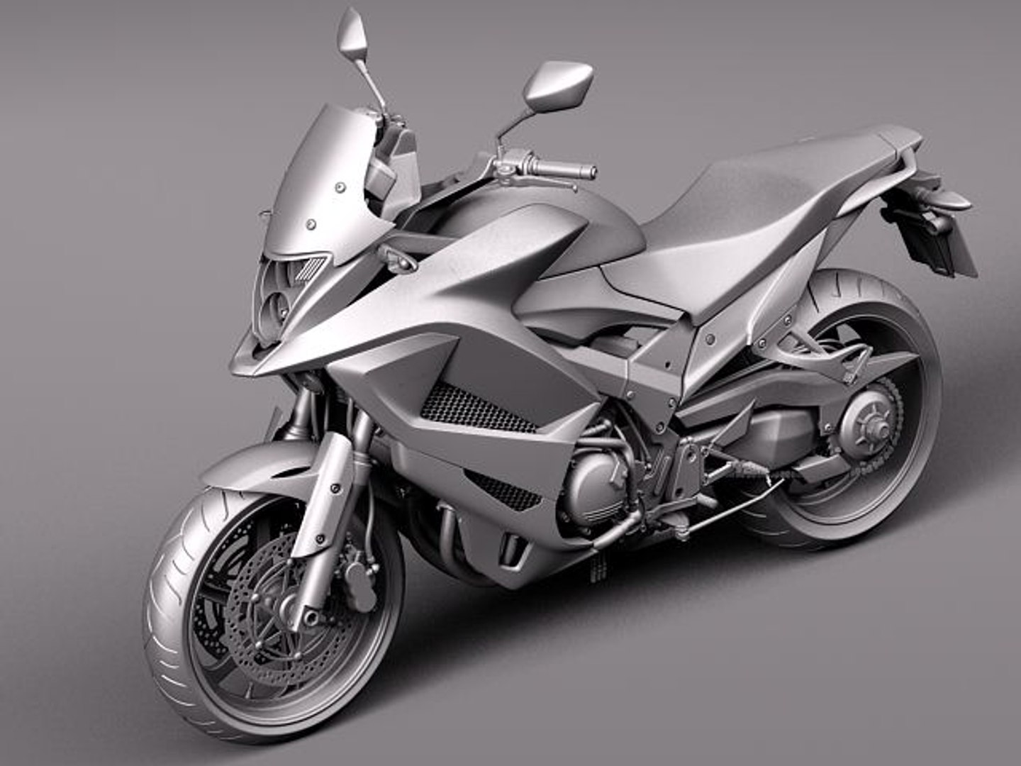3d 3ds Honda Crossrunner Cross Runner