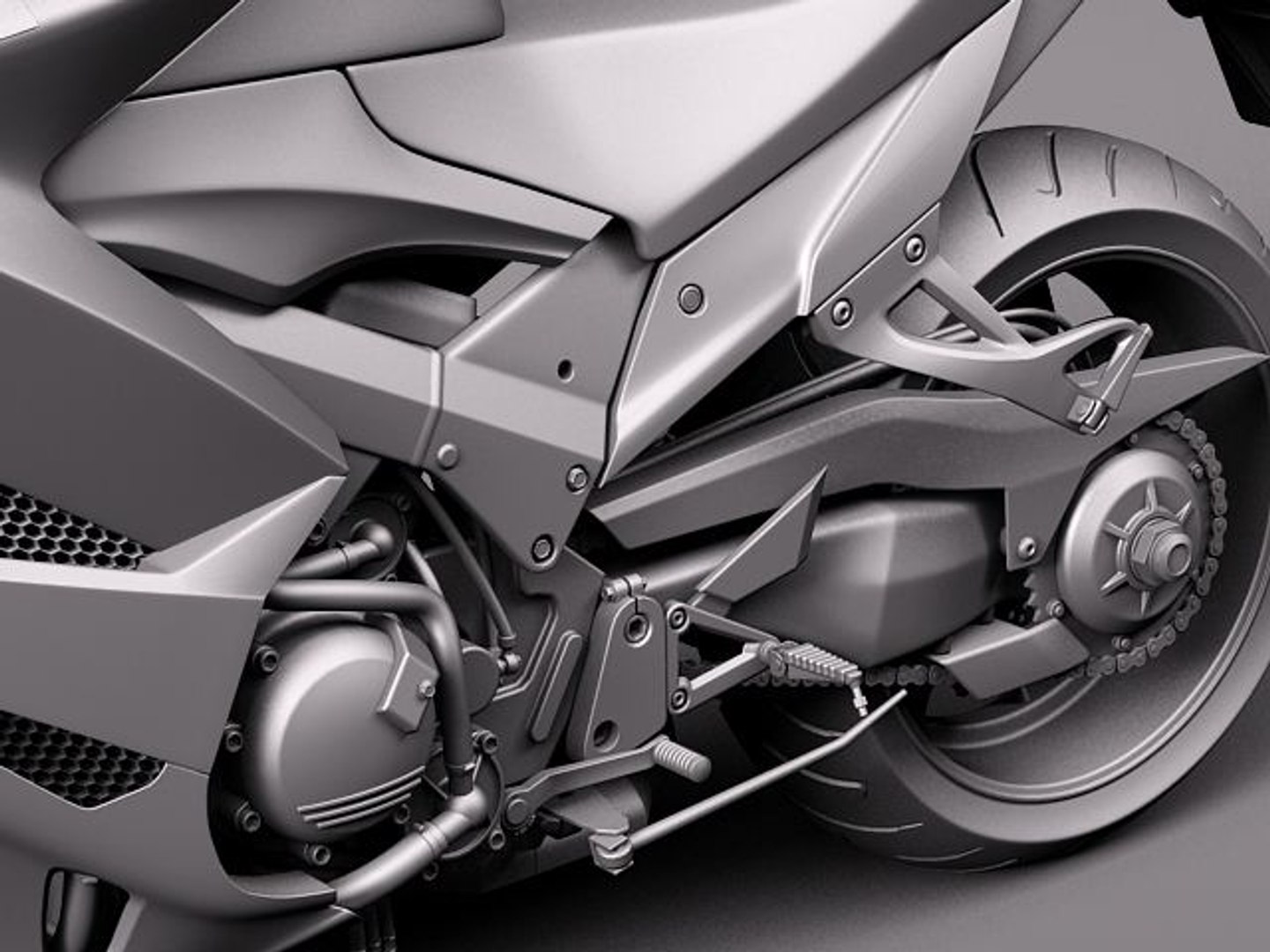3d 3ds Honda Crossrunner Cross Runner