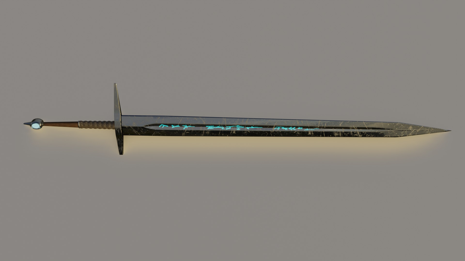 Free 3D Runic Sword - TurboSquid 2014366