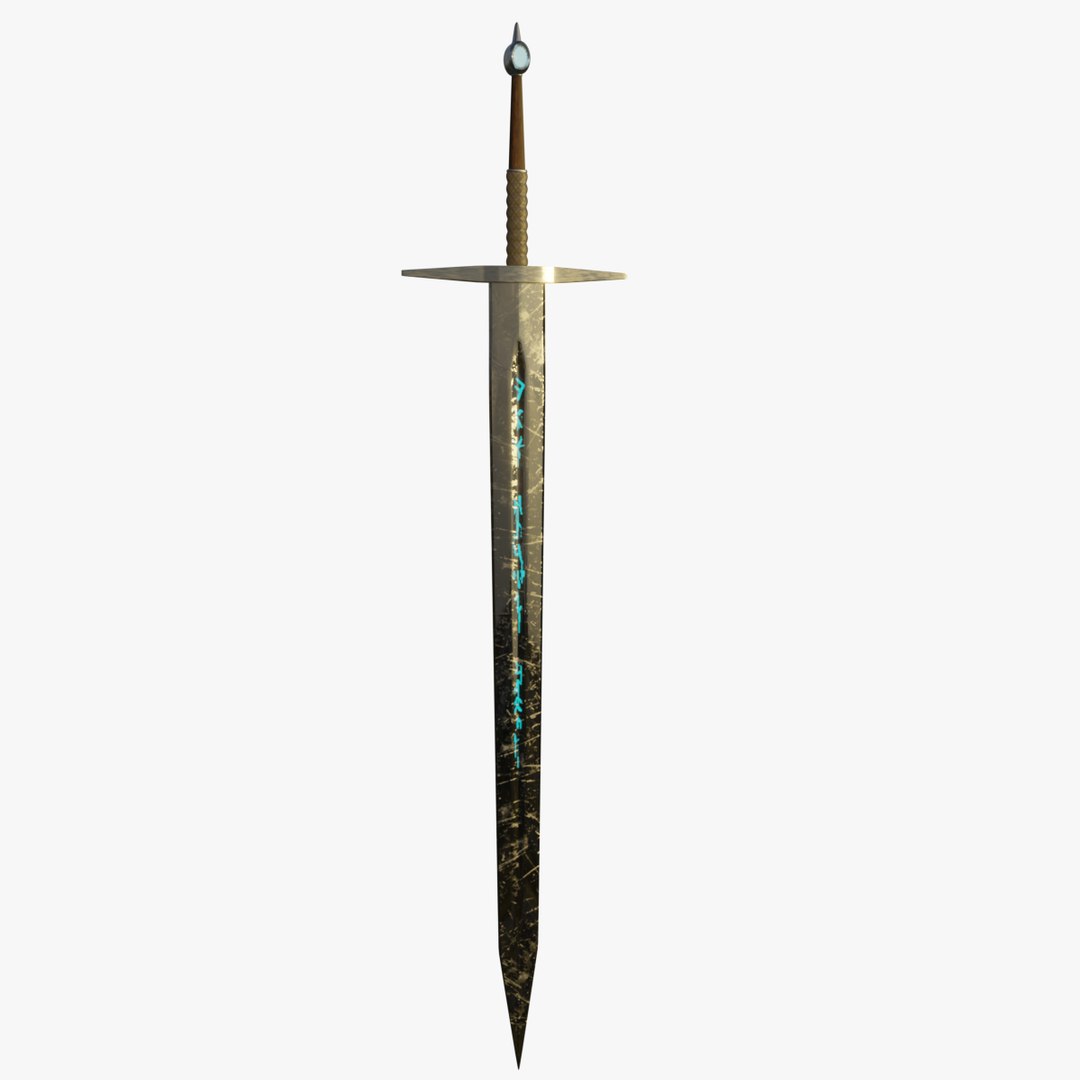 Free 3D Runic Sword - TurboSquid 2014366