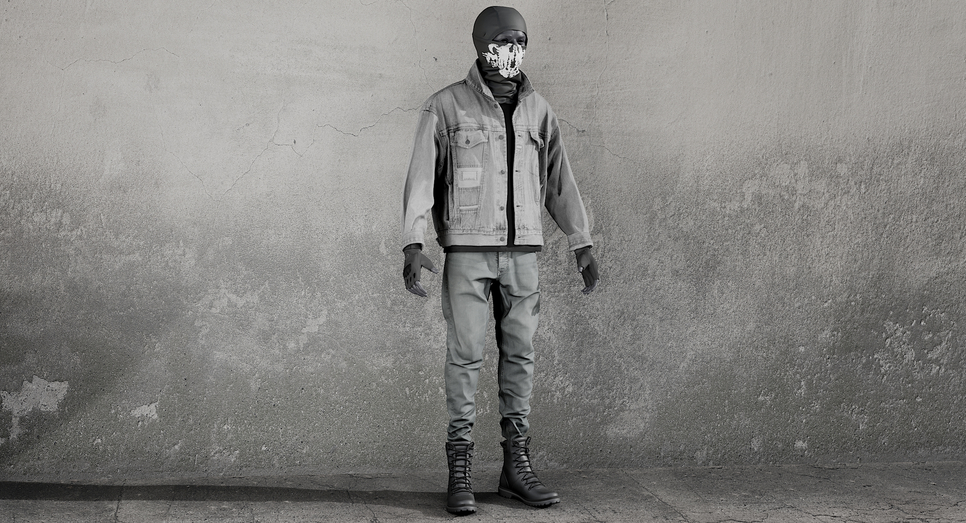 3D realistic terrorist clothing 1 - TurboSquid 1521109