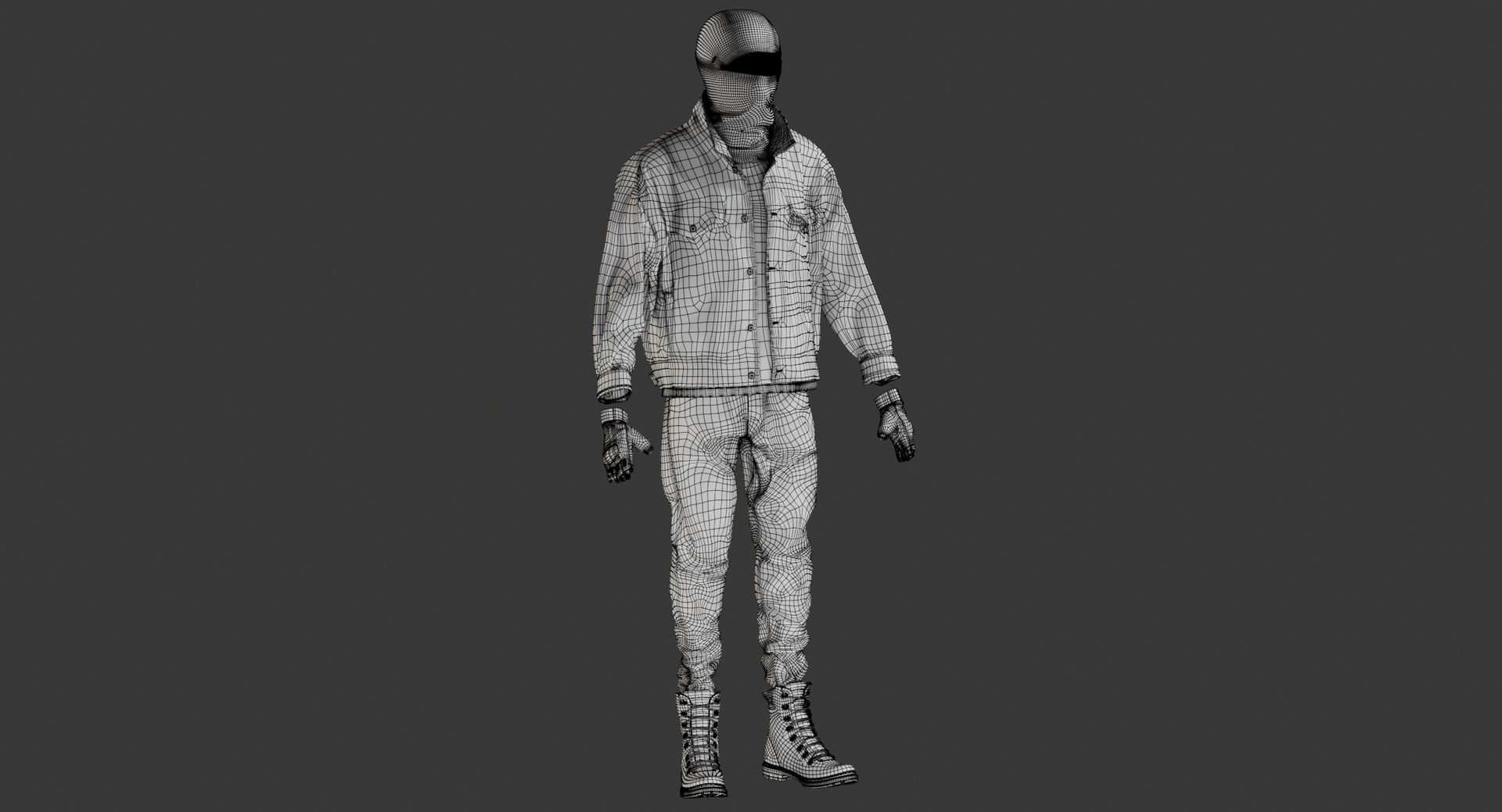 3D realistic terrorist clothing 1 - TurboSquid 1521109
