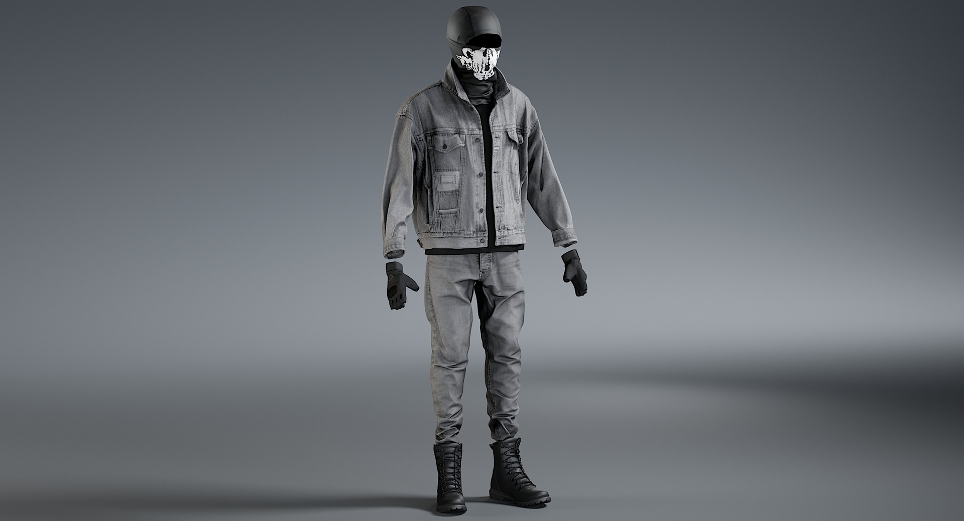 3D realistic terrorist clothing 1 - TurboSquid 1521109