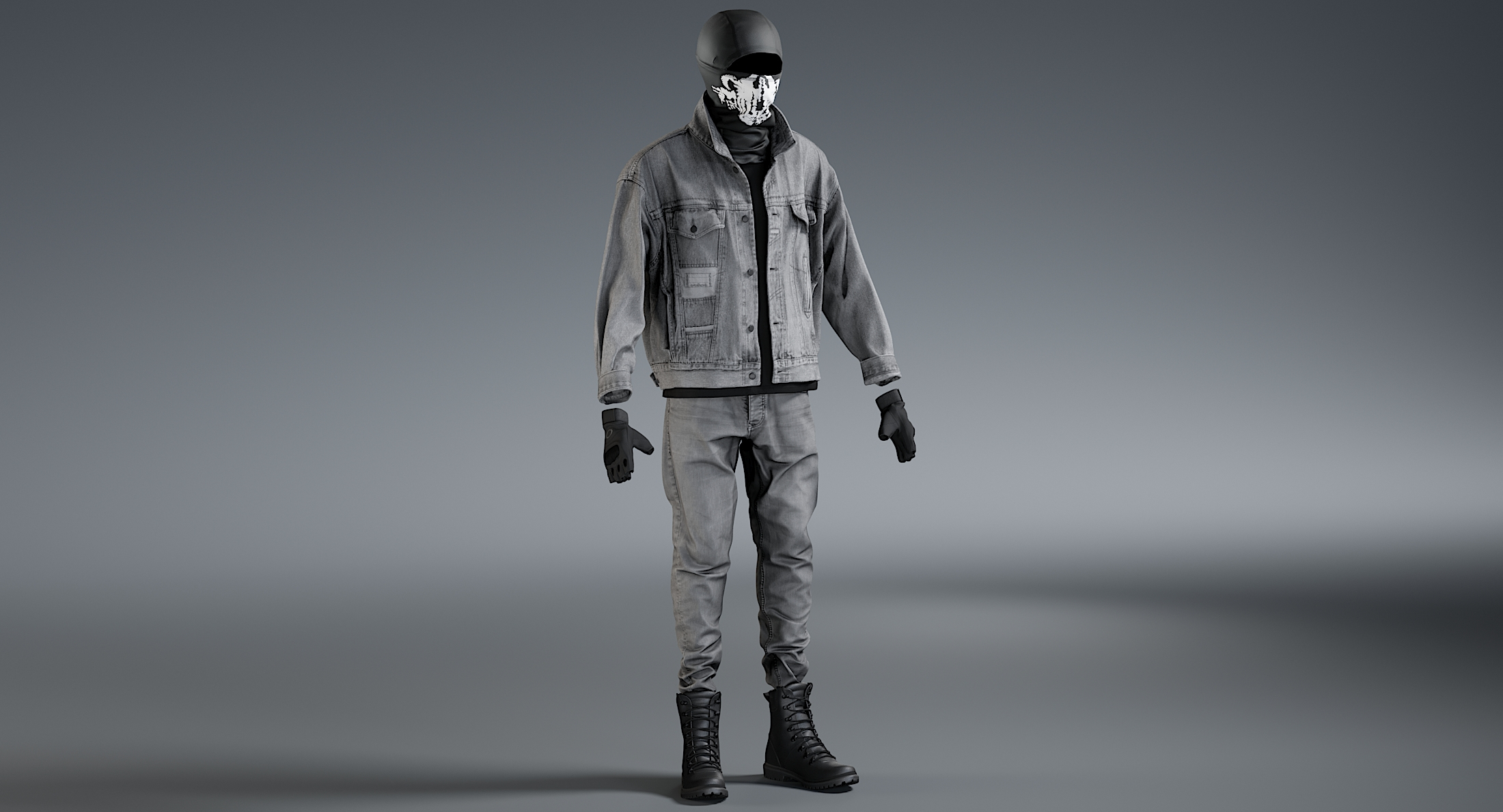 3D realistic terrorist clothing 1 - TurboSquid 1521109